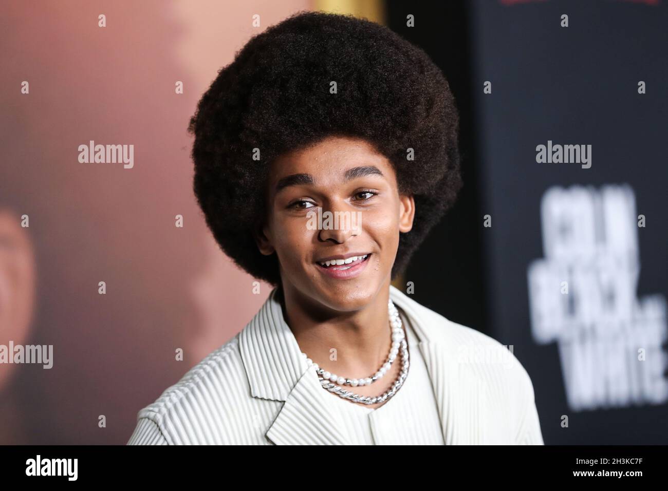 LOS ANGELES, CALIFORNIA, USA - OCTOBER 28: Actor Jaden Michael arrives ...