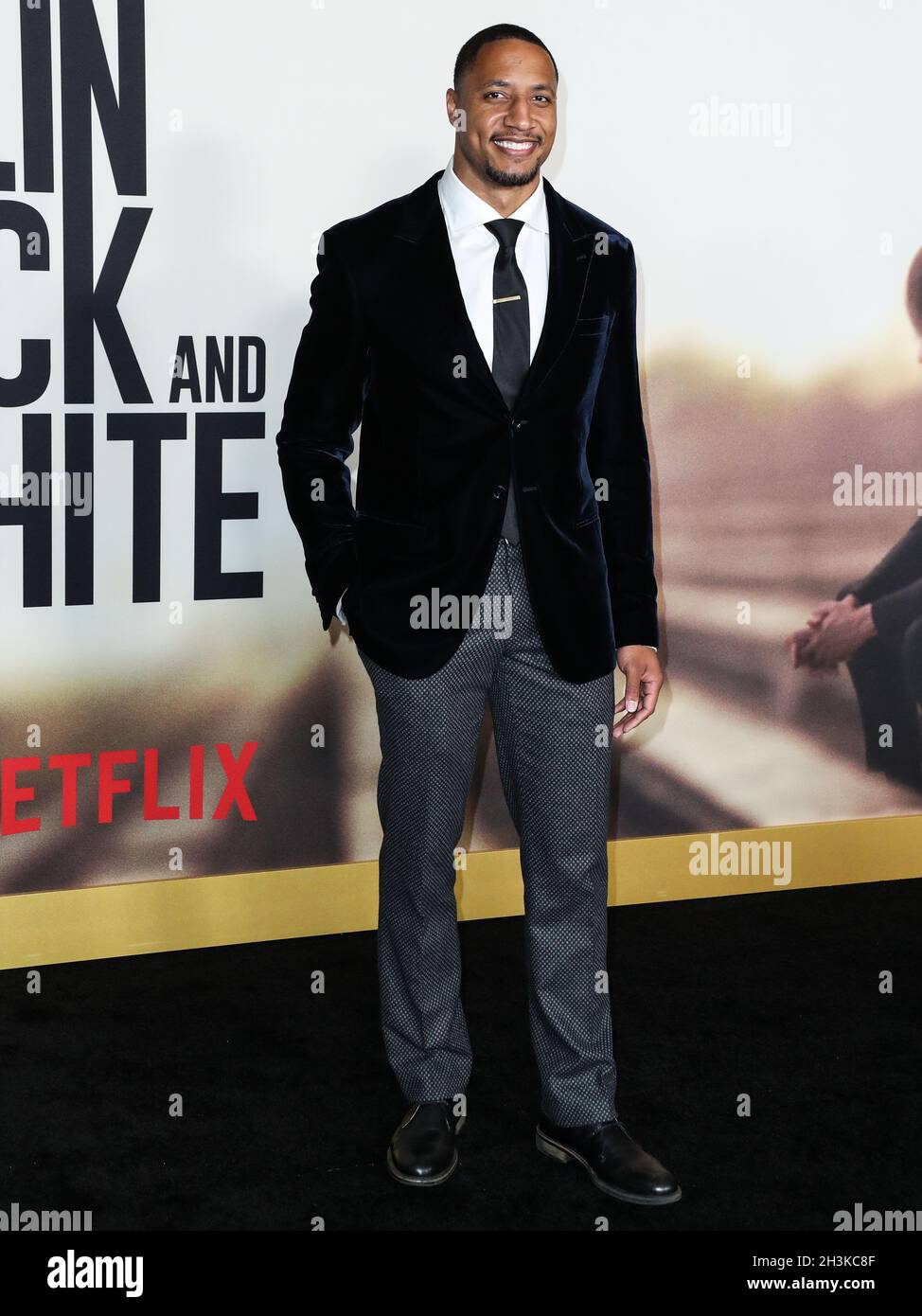 LOS ANGELES, CALIFORNIA, USA - OCTOBER 28: American football safety ...