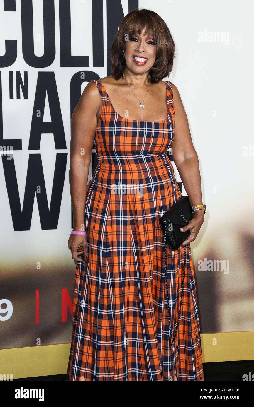 LOS ANGELES, CALIFORNIA, USA - OCTOBER 28: Television personality Gayle ...