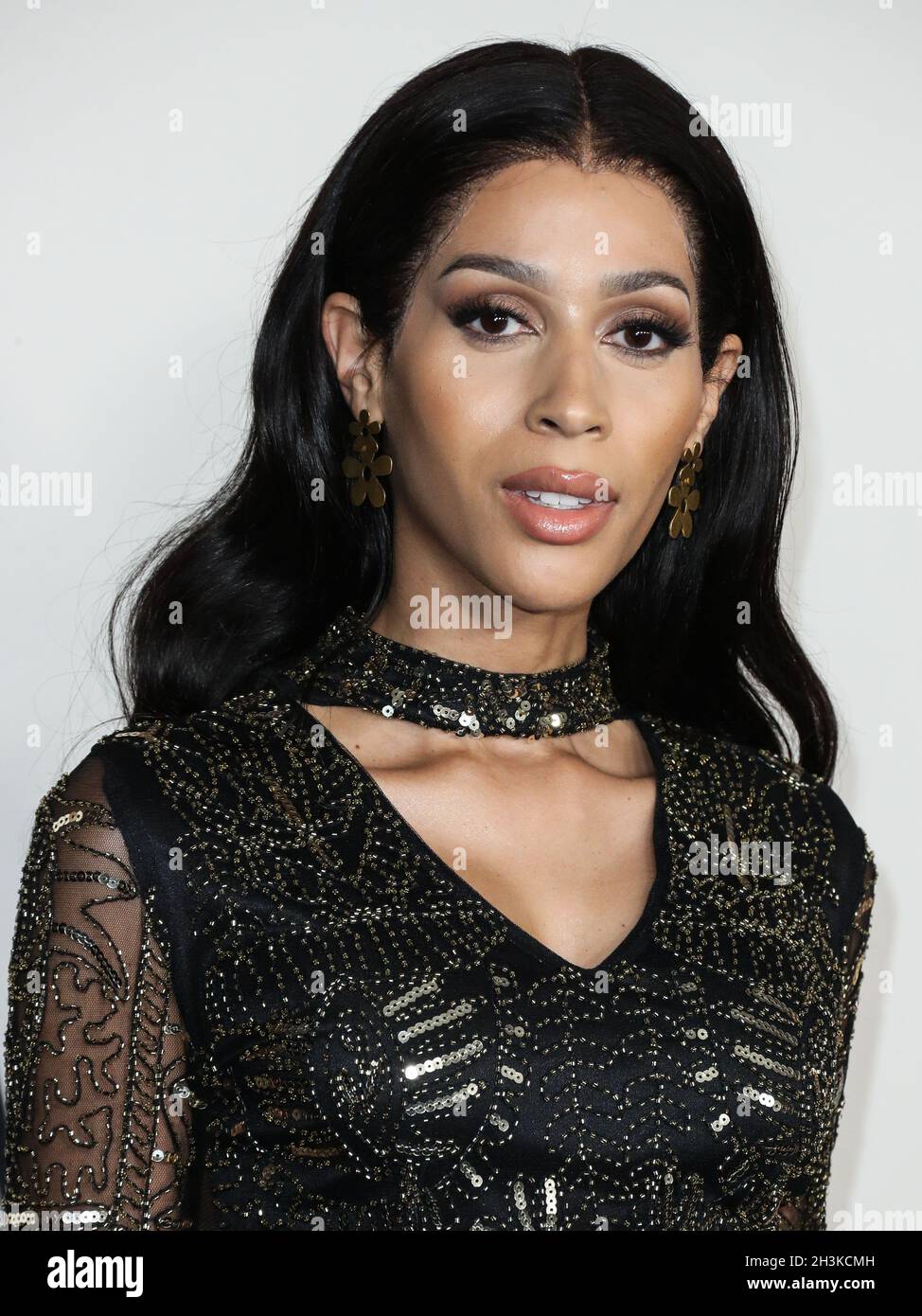 LOS ANGELES, CALIFORNIA, USA - OCTOBER 28: Model Isis King arrives at ...