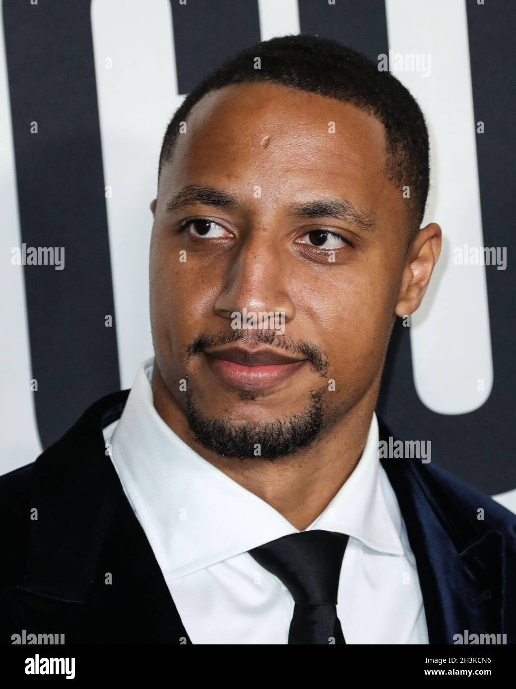 LOS ANGELES, CALIFORNIA, USA - OCTOBER 28: American football safety ...