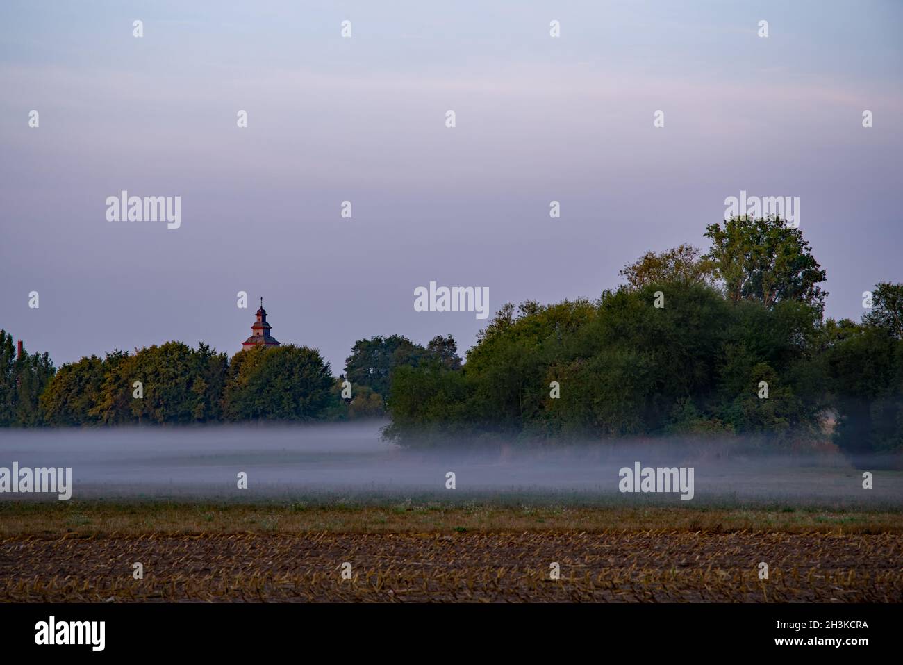 Field and monastery hi-res stock photography and images - Alamy