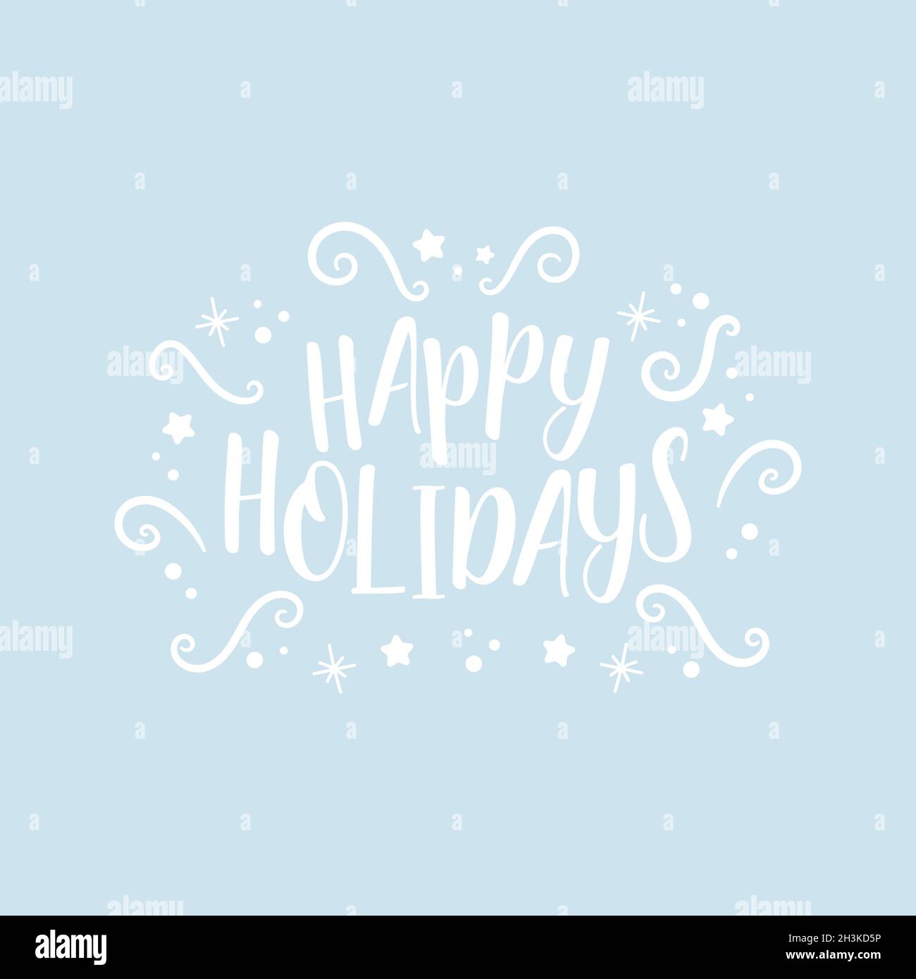 Hello christmas happy holidays Stock Vector Images - Alamy