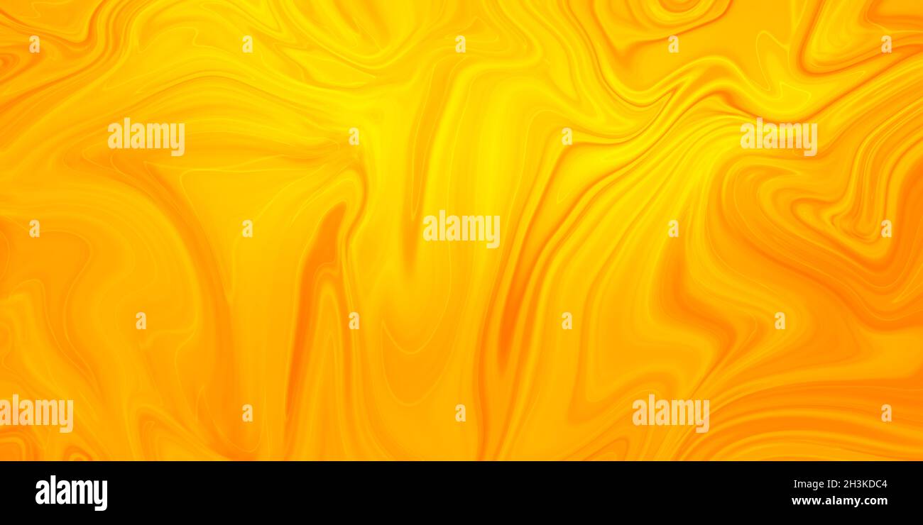 Abstract orange paint background. Acrylic texture with marble pattern ...