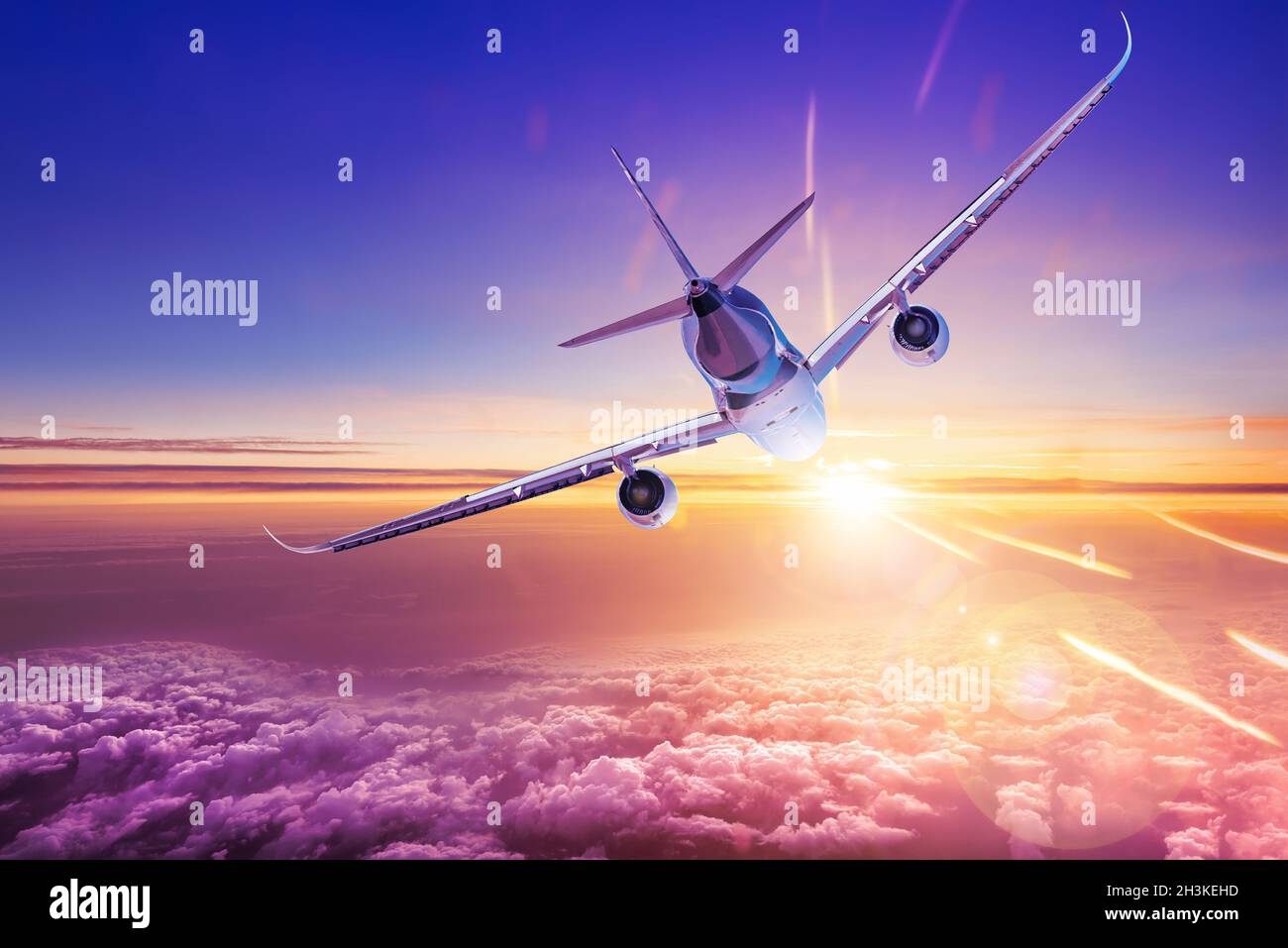 Airplane jet aircraft flight hi-res stock photography and images - Alamy