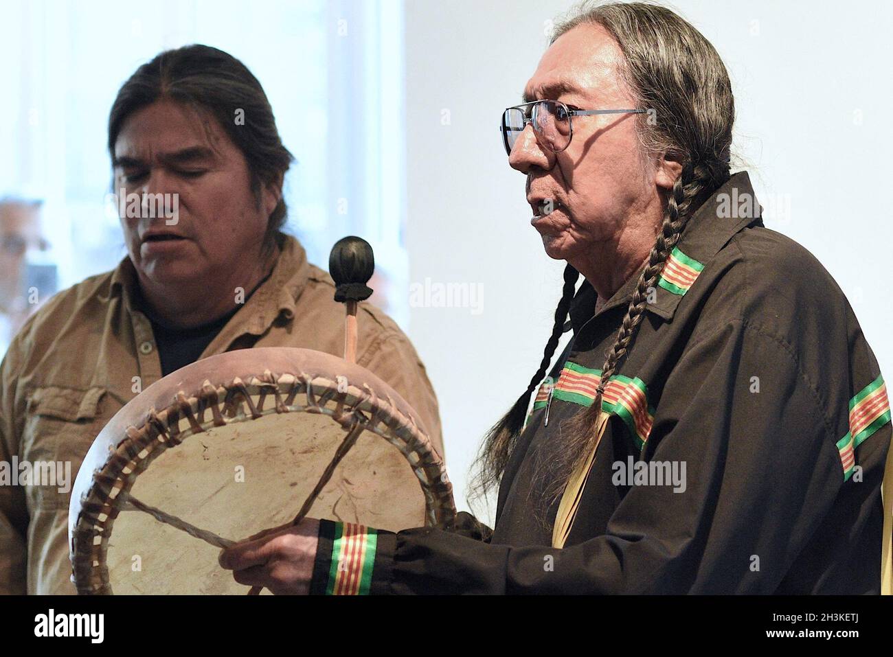 File photo dated May 22, 2019 of Ernie Lapointe promoting his book at a bookstore in Strasbourg ...