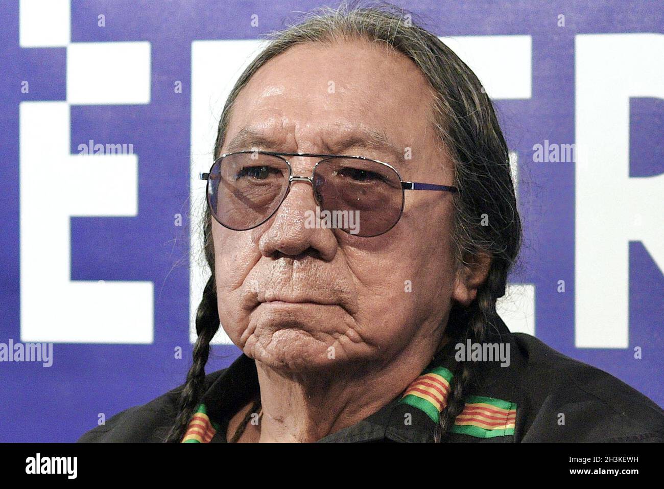 File photo dated May 22, 2019 of Ernie Lapointe promoting his book at a ...