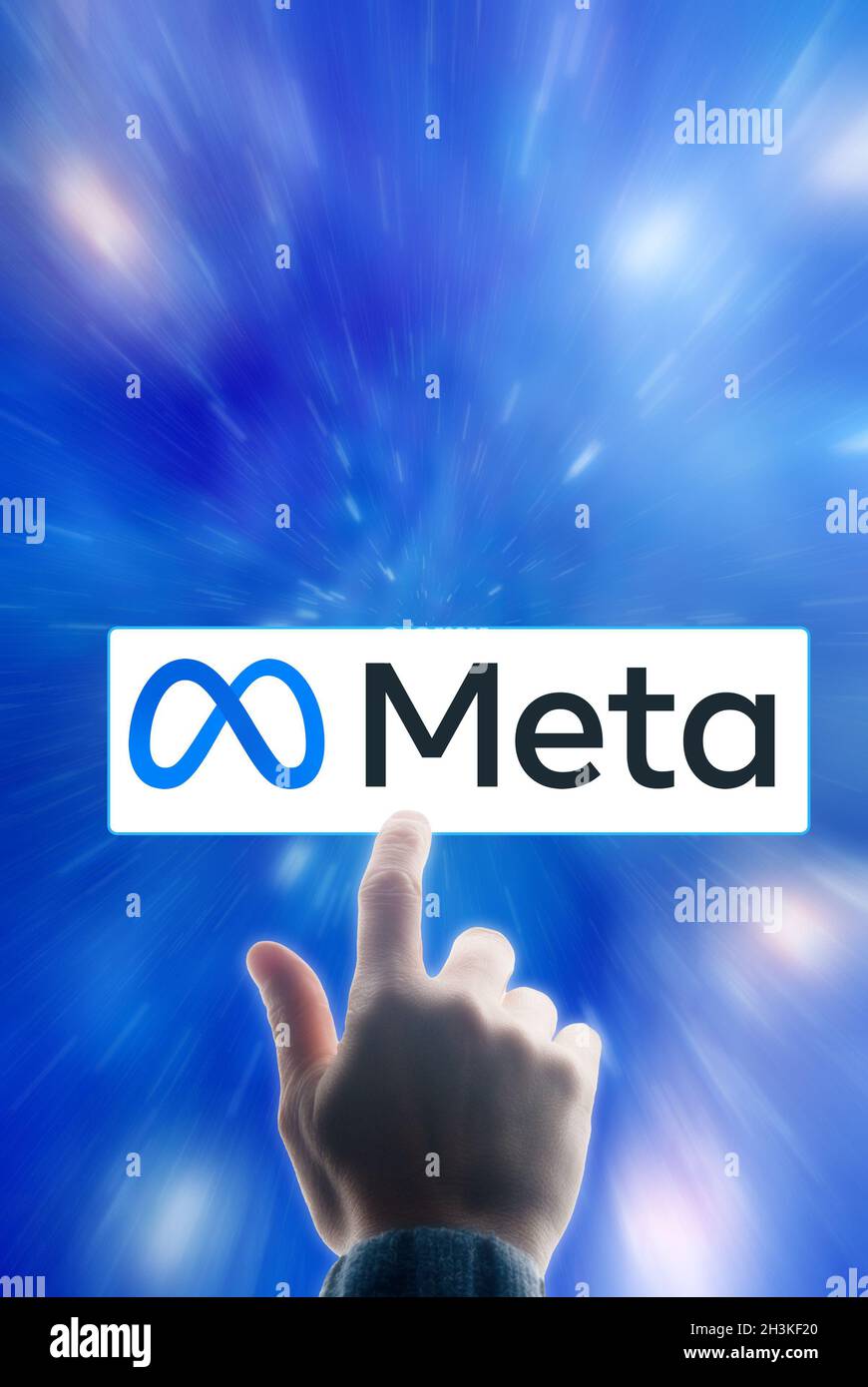 Meta Symbol Wallpaper
