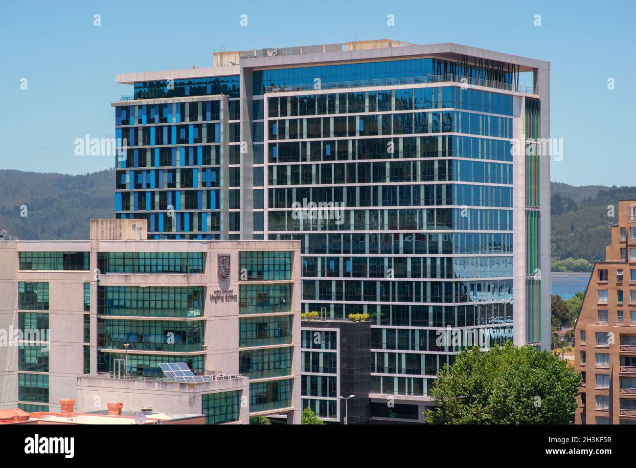 Office building in concepcion, chile Stock Photo - Alamy
