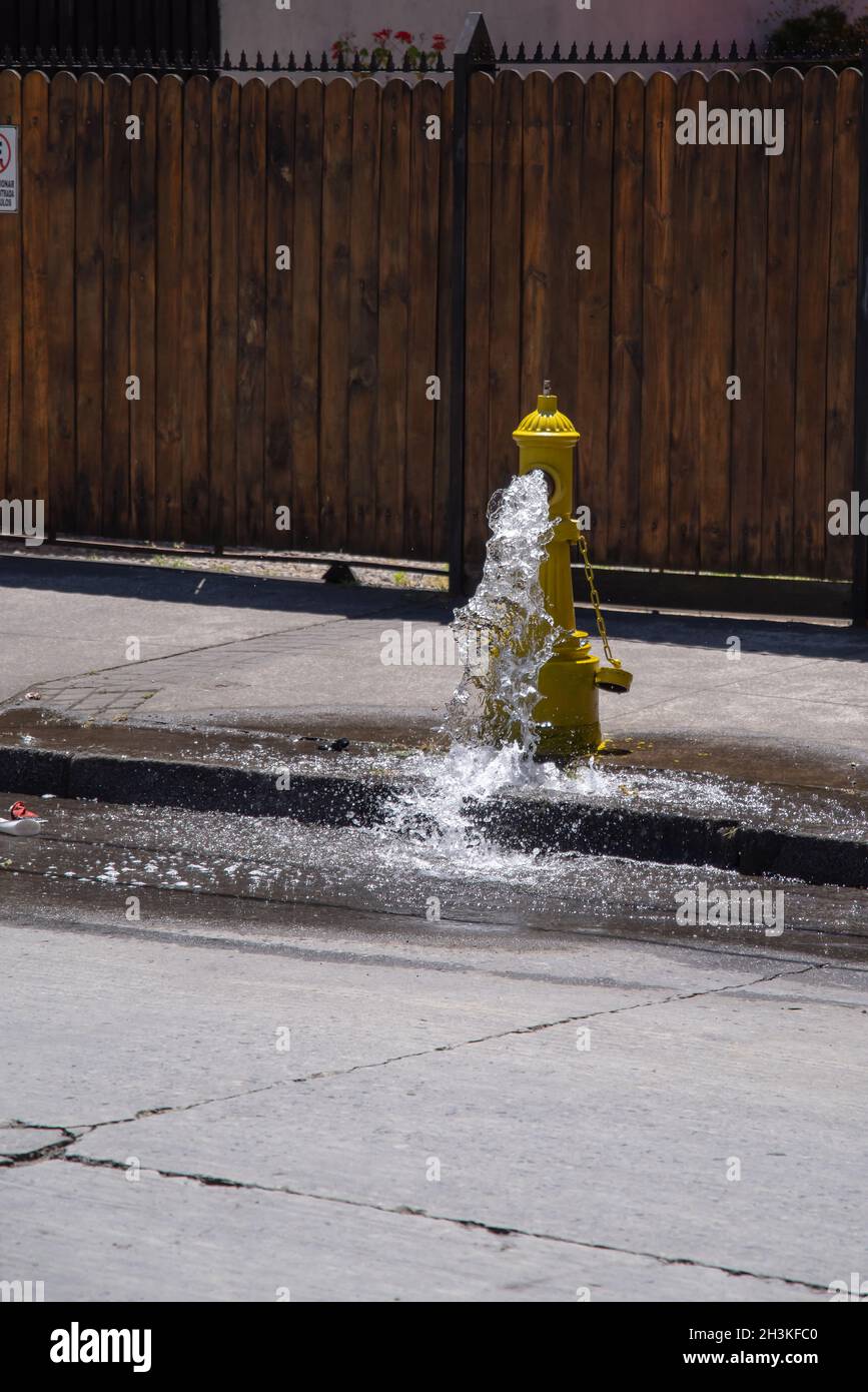 Splish splash in Chile Stock Photo - Alamy