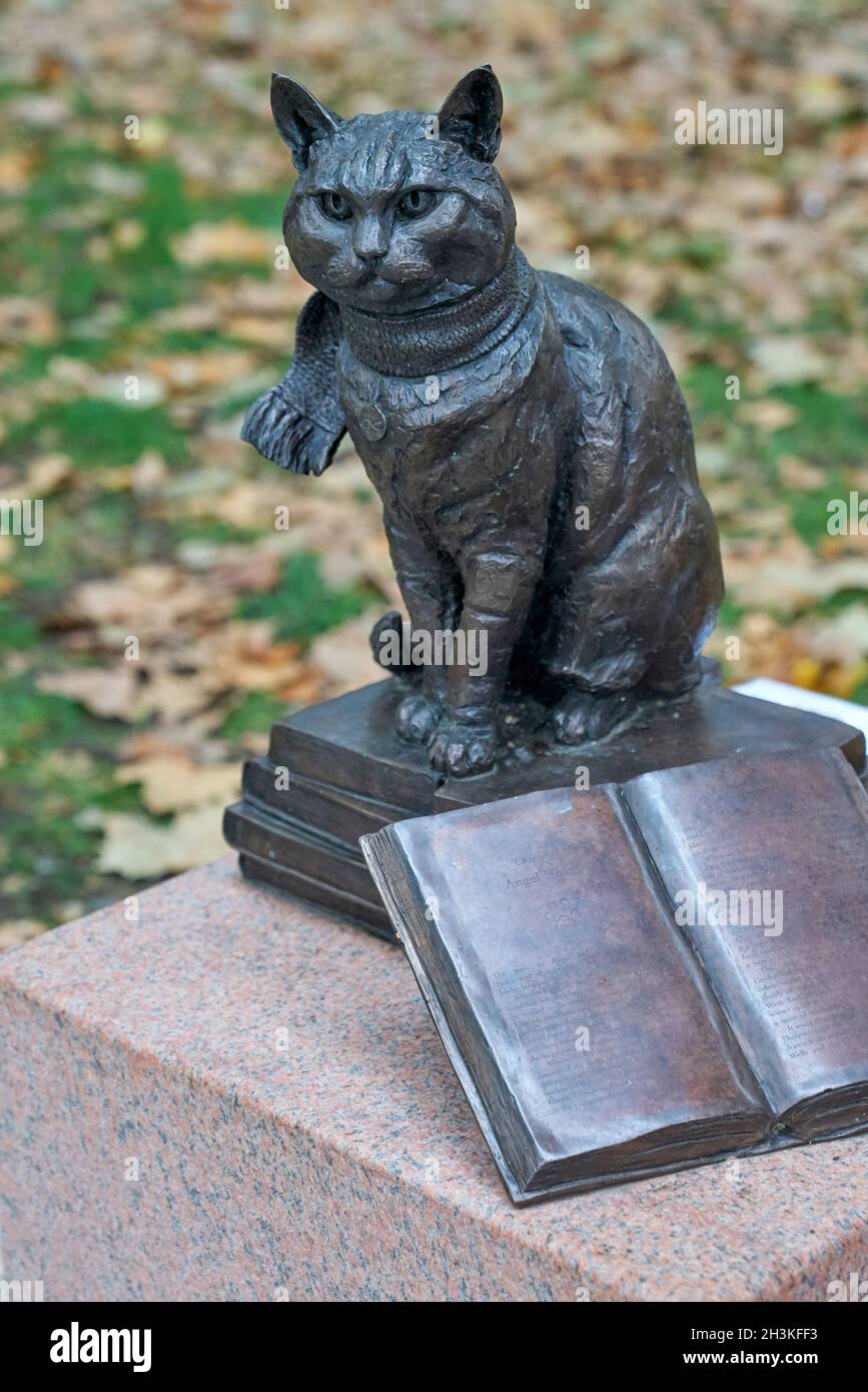 statue of Street Cat Named Bob Islington Stock Photo - Alamy