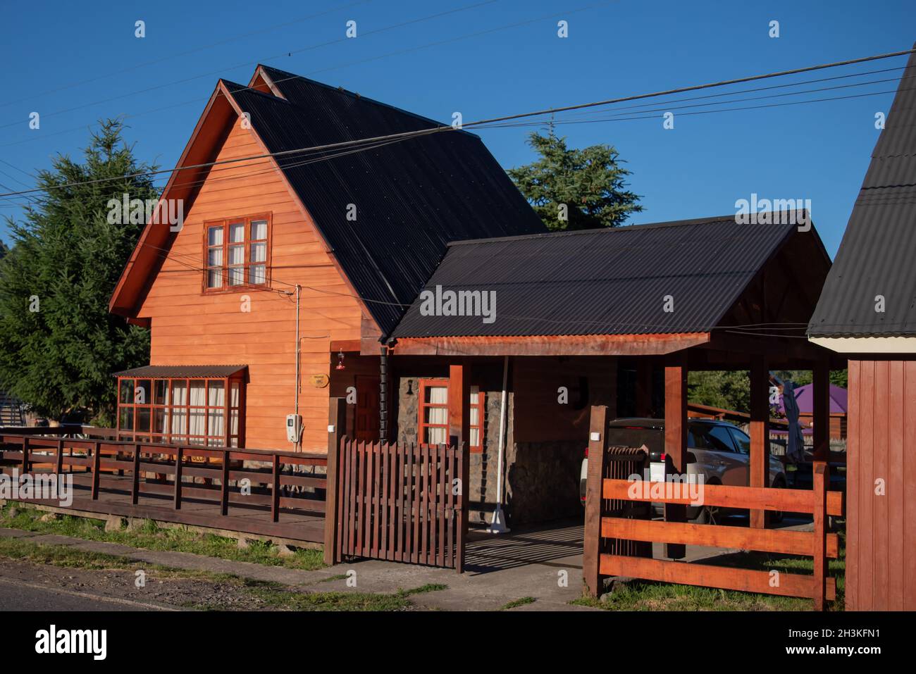 Summer in Chile Stock Photo - Alamy