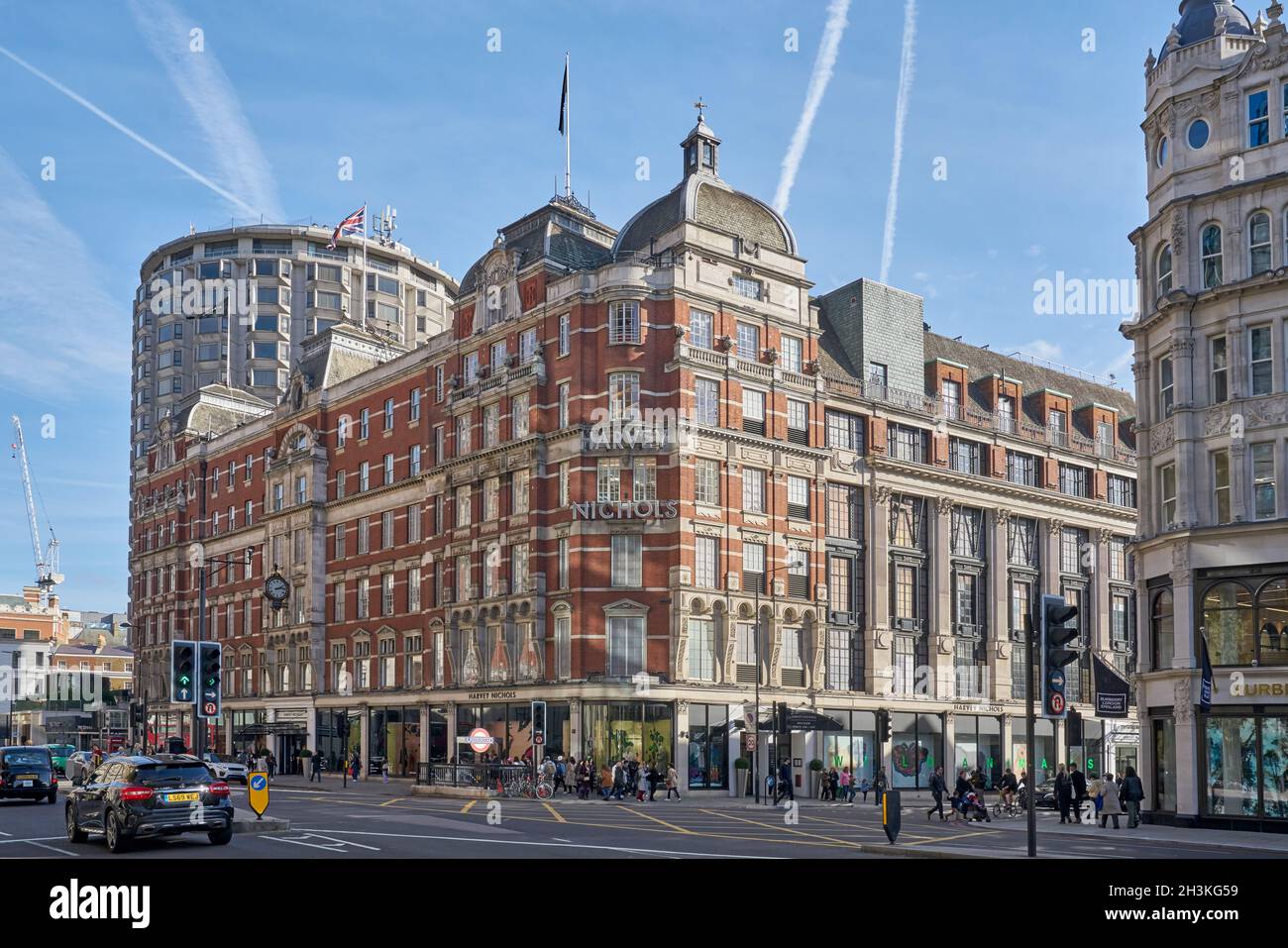 Harvey Nichols, British luxury department store chain Knightsbridge ...