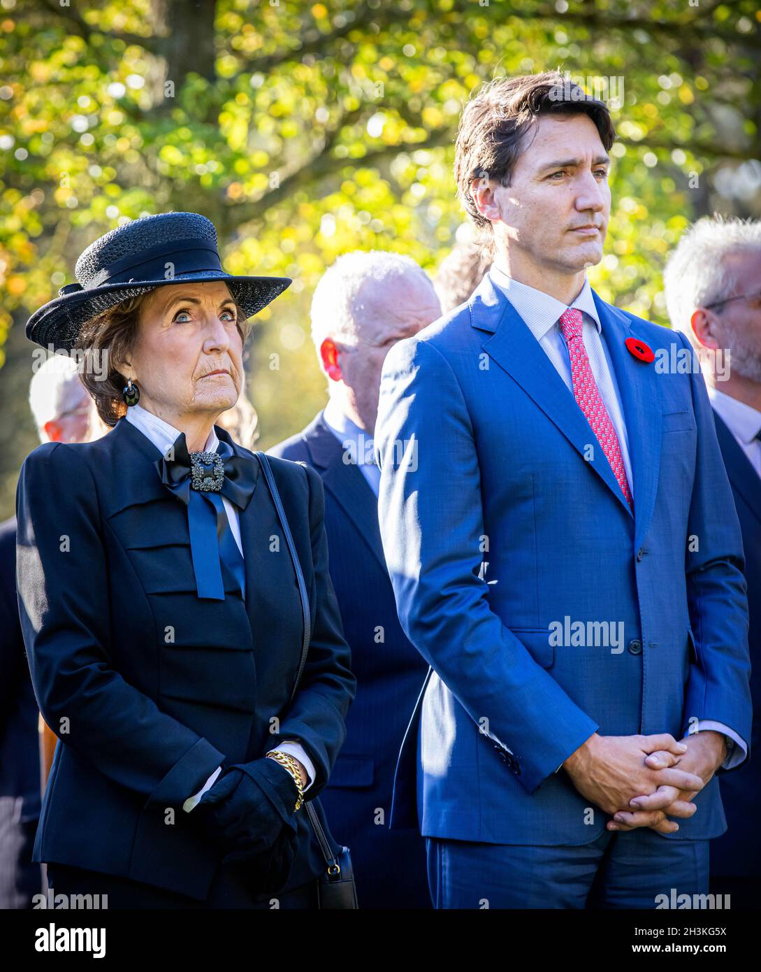 Bergen Op Zoom, The Netherlands. 29th Oct, 2021. Princess Margriet and ...