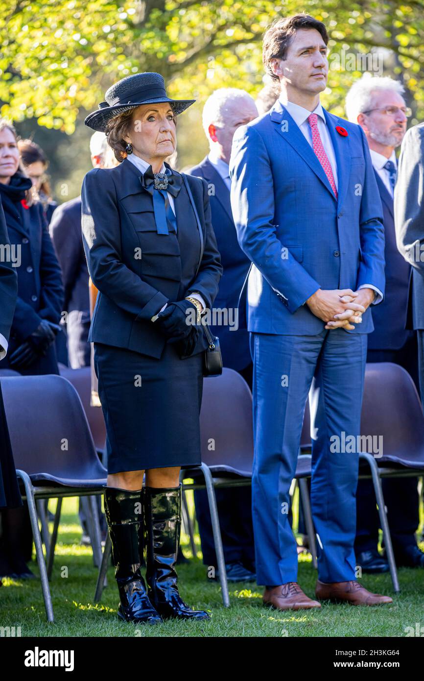 Bergen Op Zoom, The Netherlands. 29th Oct, 2021. Princess Margriet and ...