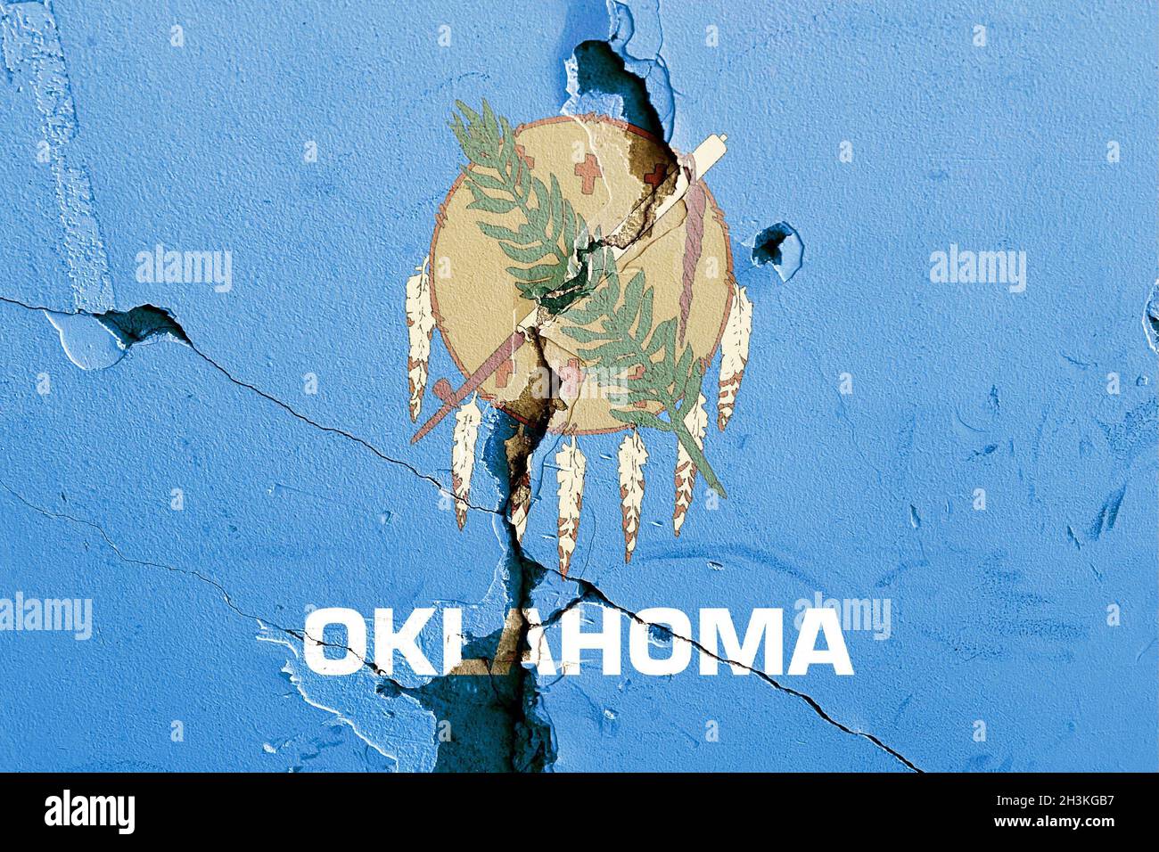 State of oklahoma banner hi-res stock photography and images - Alamy