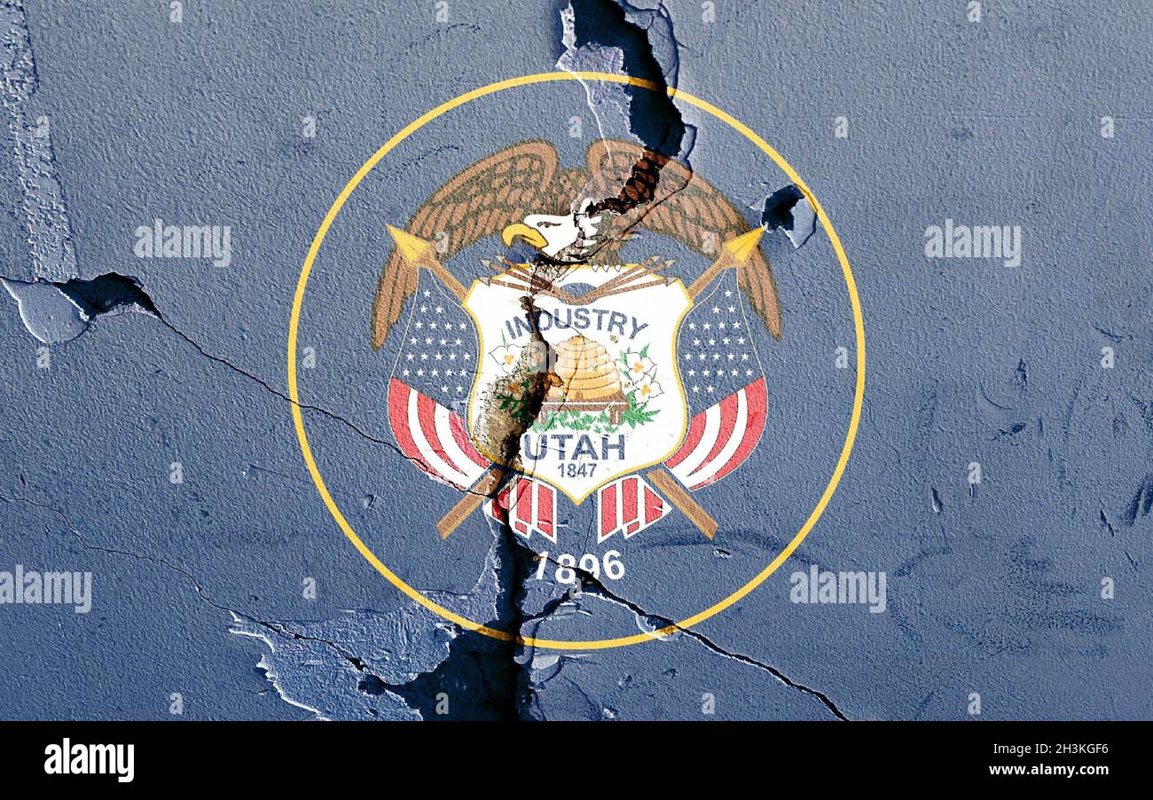 Utah u s state flag hi-res stock photography and images - Alamy