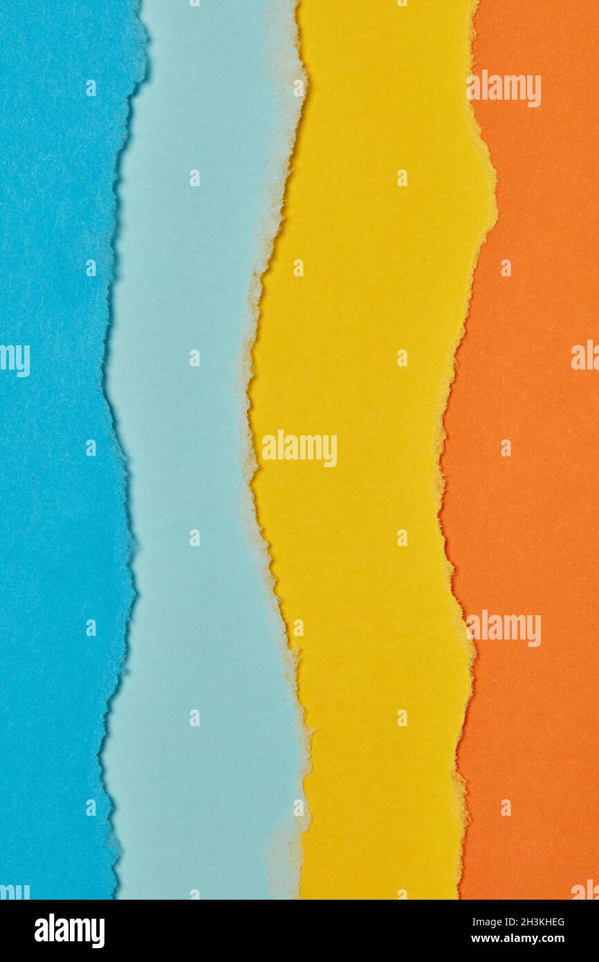 Multi color paper layers hi-res stock photography and images - Alamy
