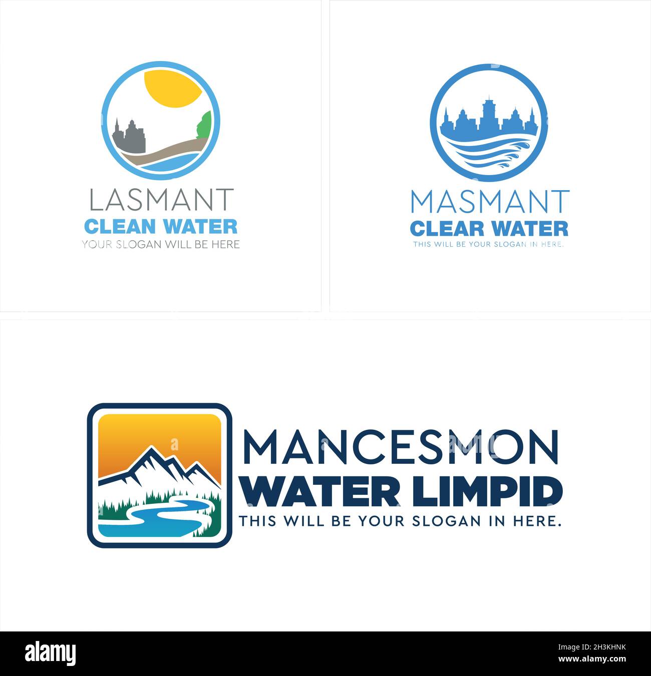 River wildlife city Stock Vector Images - Alamy