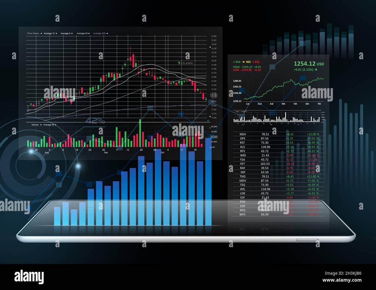 Data projection hi-res stock photography and images - Alamy
