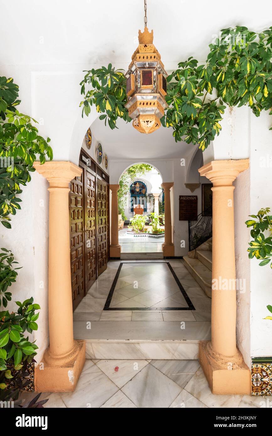 Typical andalusian courtyard hi-res stock photography and images - Alamy