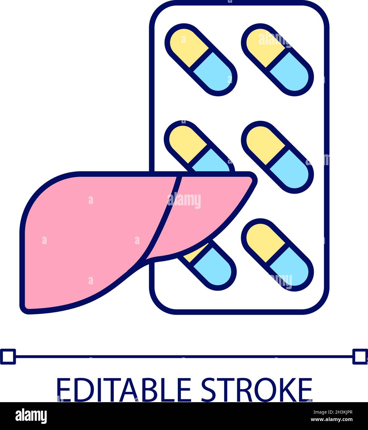 Liver health improvement Stock Vector Images - Alamy