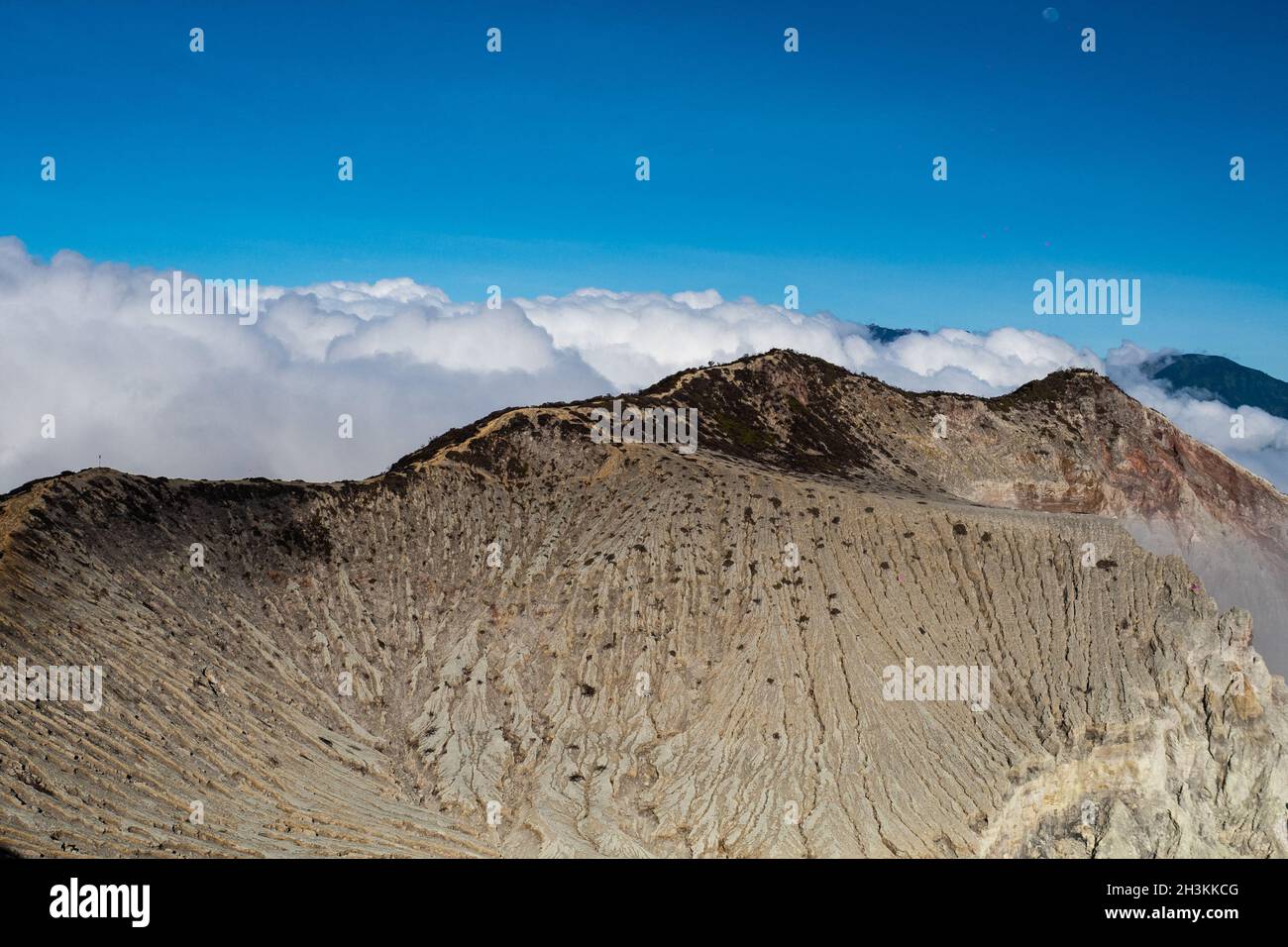 Volcano aerial asia hi-res stock photography and images - Alamy