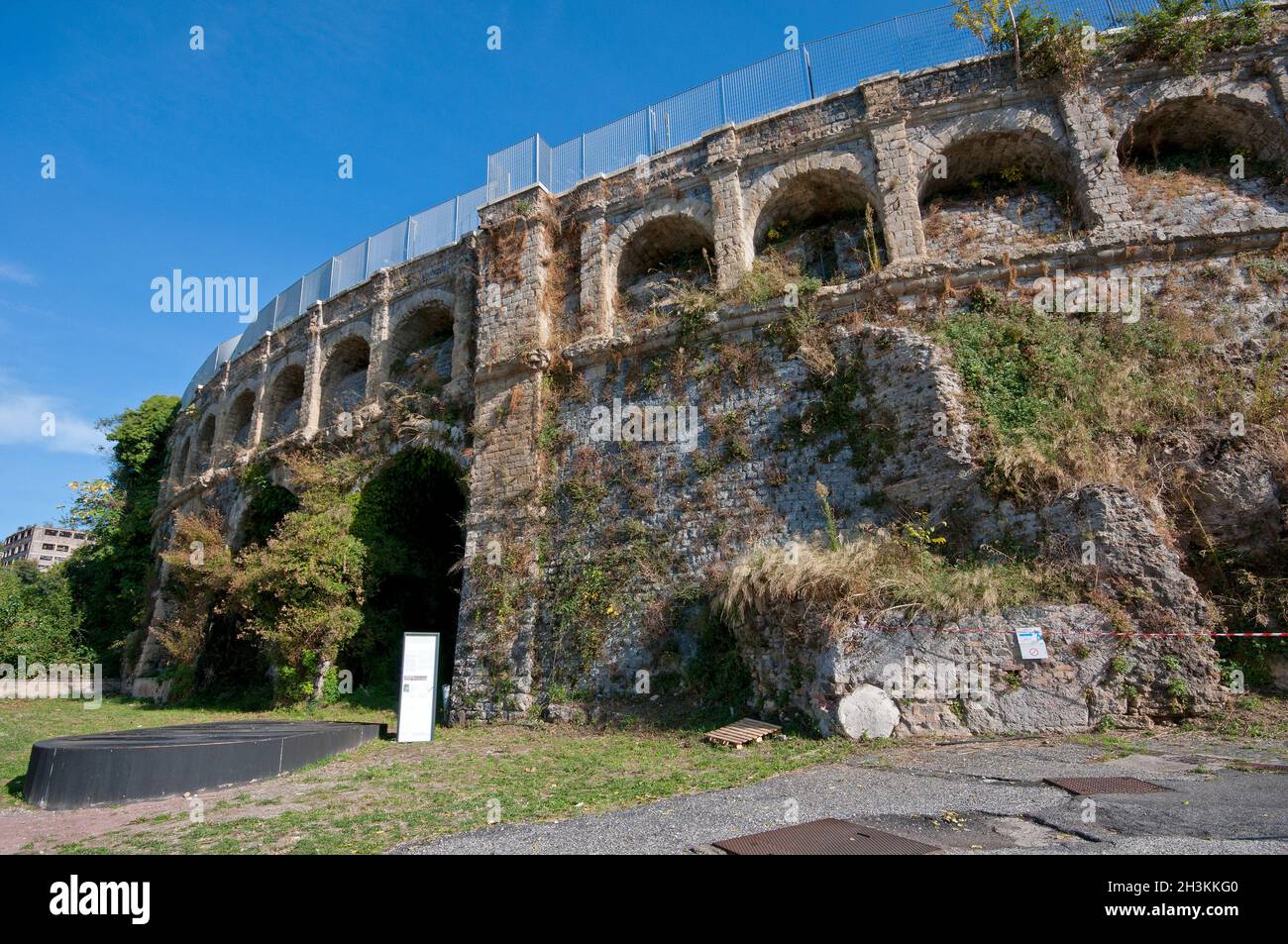 Canevari Wall in Sanctuary of Hercules Victor, Tivoli, Lazio, Italy ...
