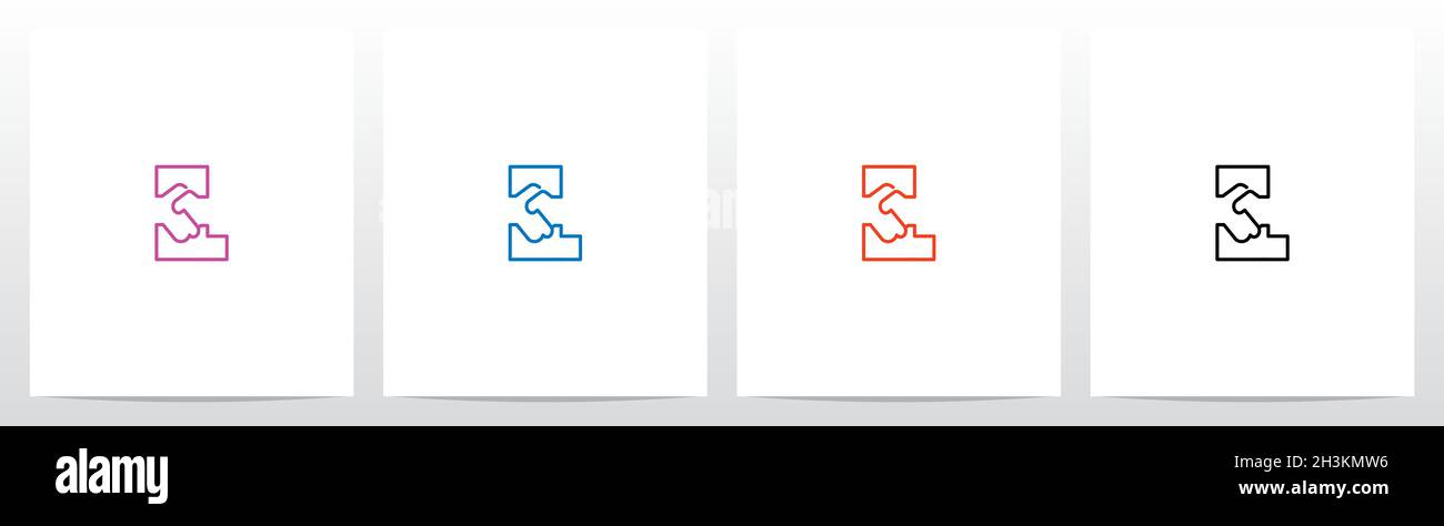 Formal handshake logo hi-res stock photography and images - Alamy