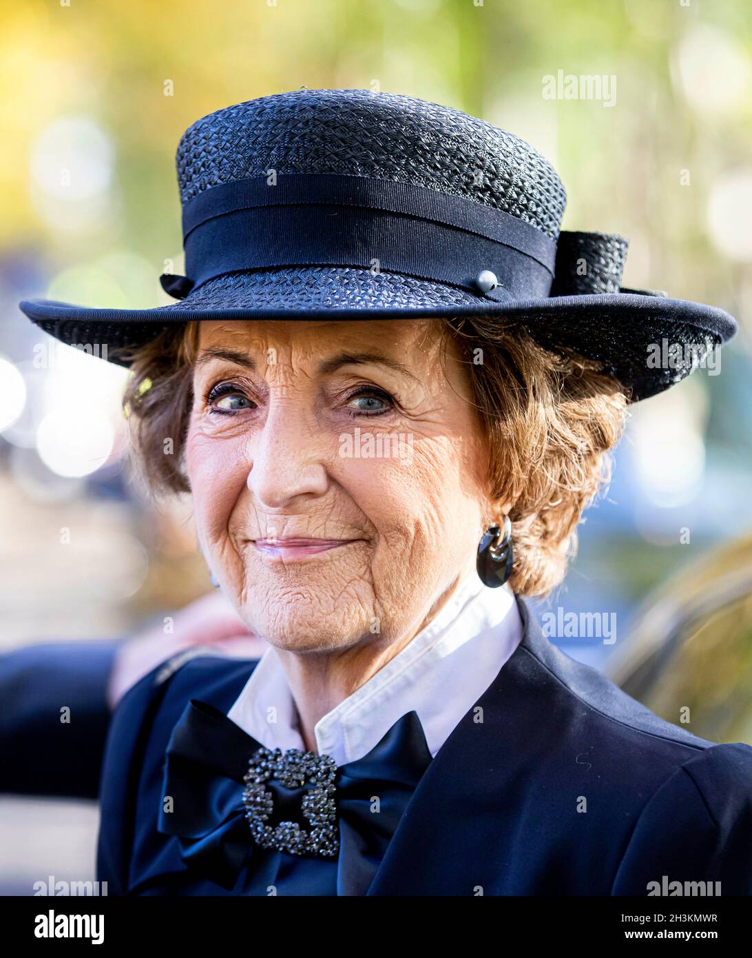 Princess Margriet of The Netherlands at the Canadian War Cemetery in ...