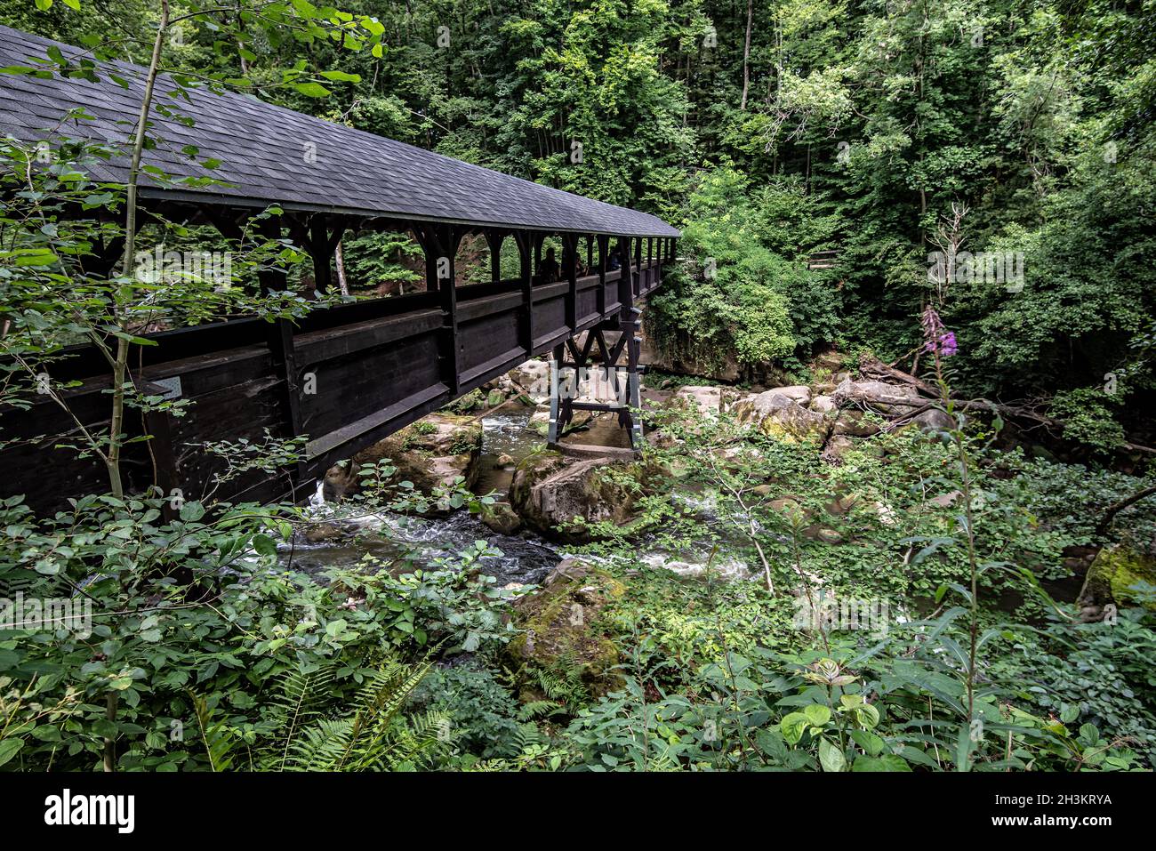 Bridge over troubles water Stock Photo - Alamy