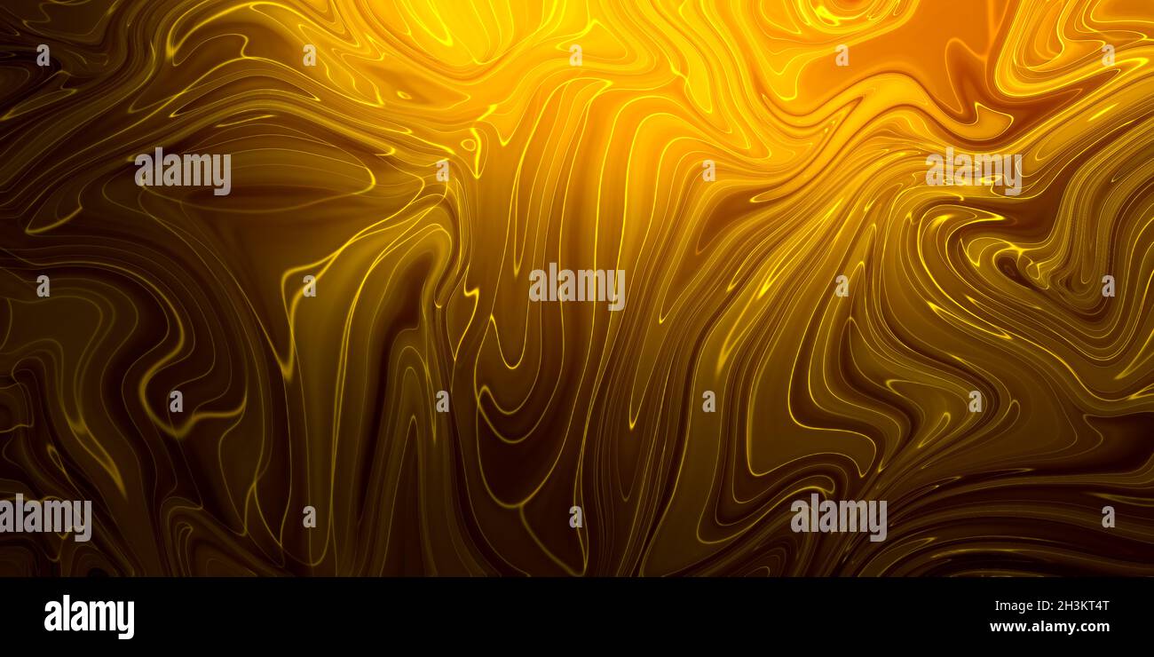 Abstract orange paint background. Acrylic texture with marble pattern ...