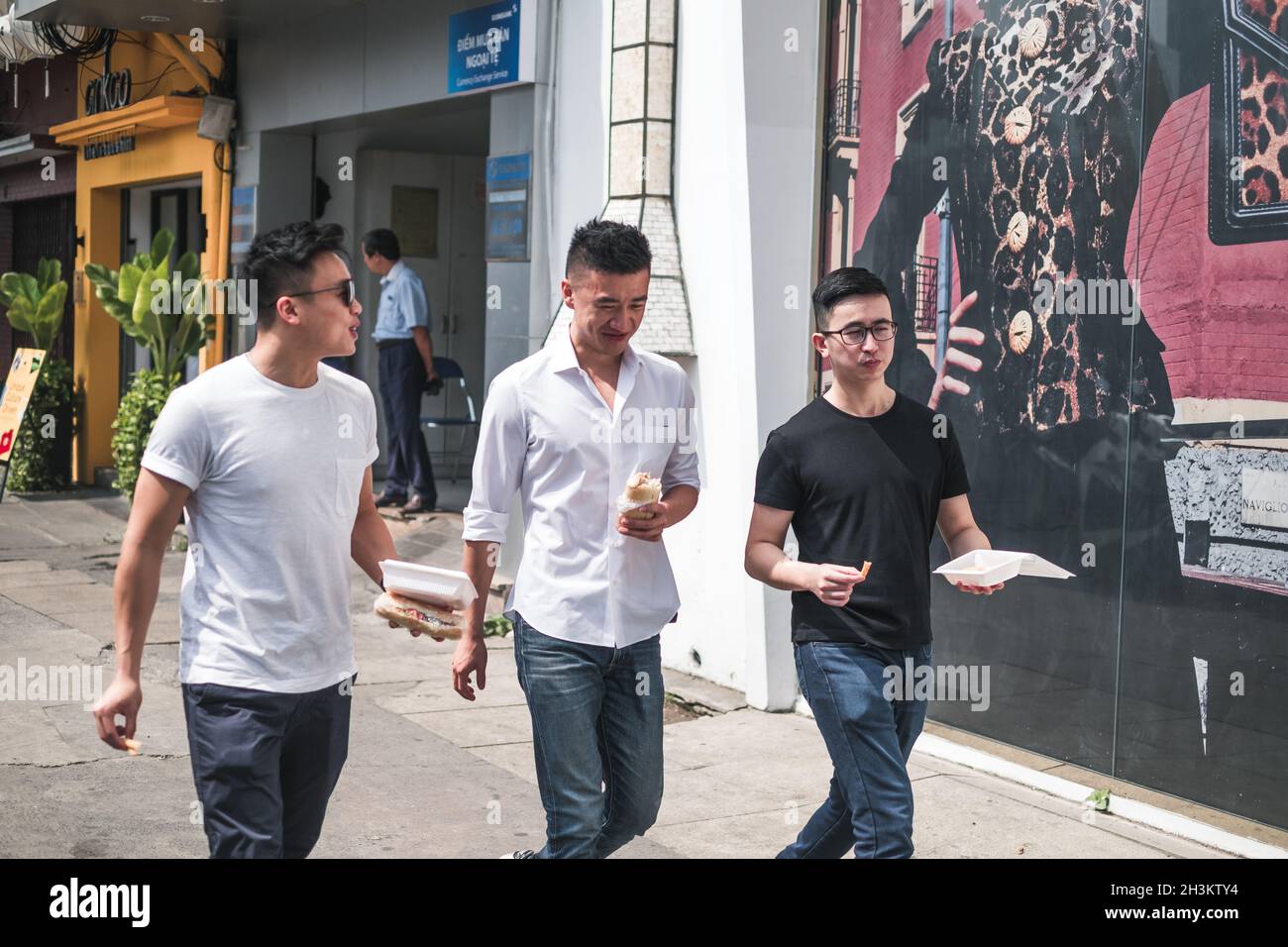 Happy locals hi-res stock photography and images - Alamy