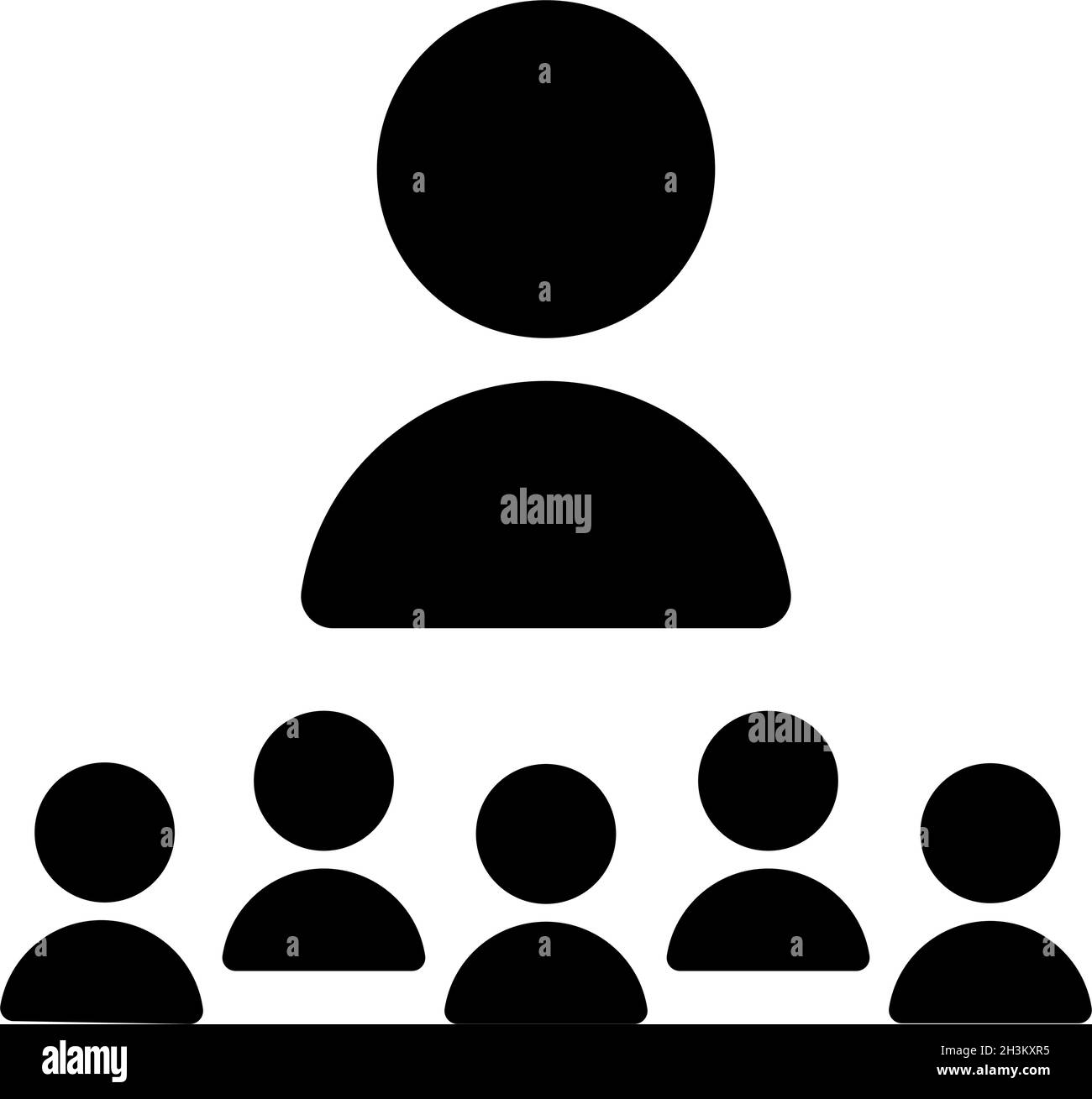 Human, people character, avatar icon, symbol. Personnel, staff ...