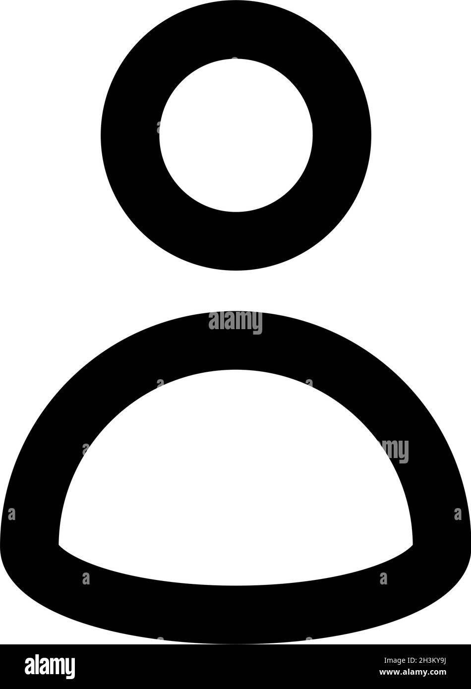 Human, people character, avatar icon, symbol. Personnel, staff ...