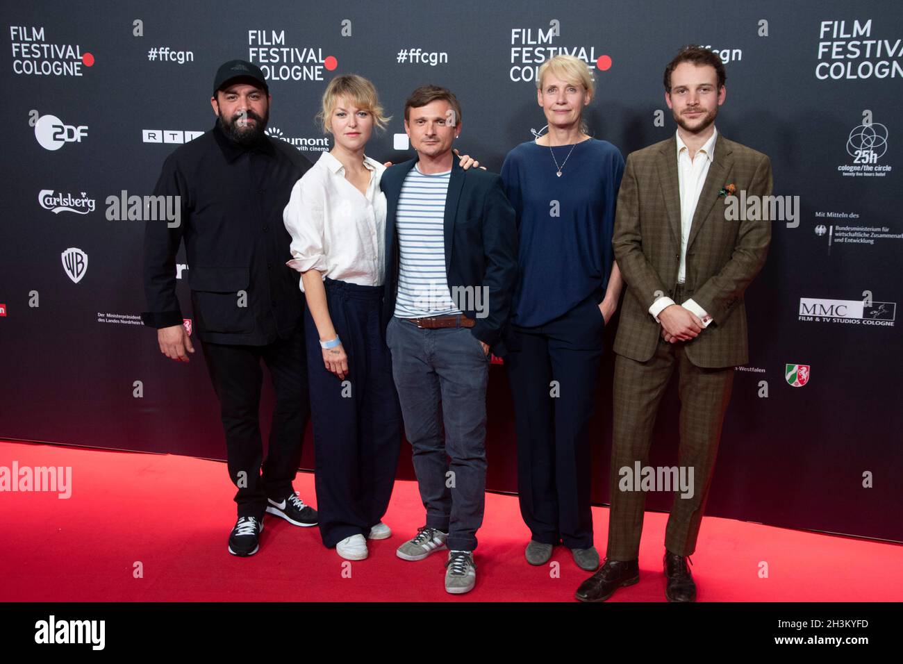 Cologne, Deutschland. 27th Oct, 2021. from left: Actor Sahin ERYILMAZ ...