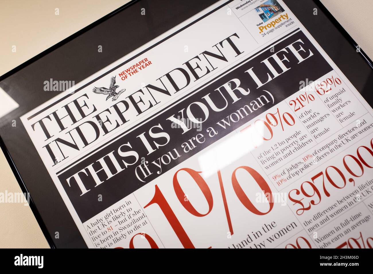 Front pages display hi-res stock photography and images - Alamy