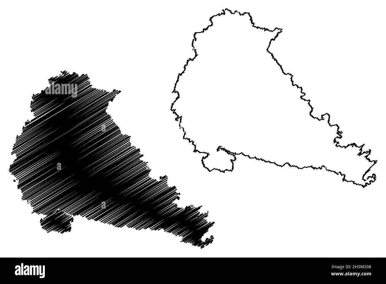 Pune map hi-res stock photography and images - Alamy