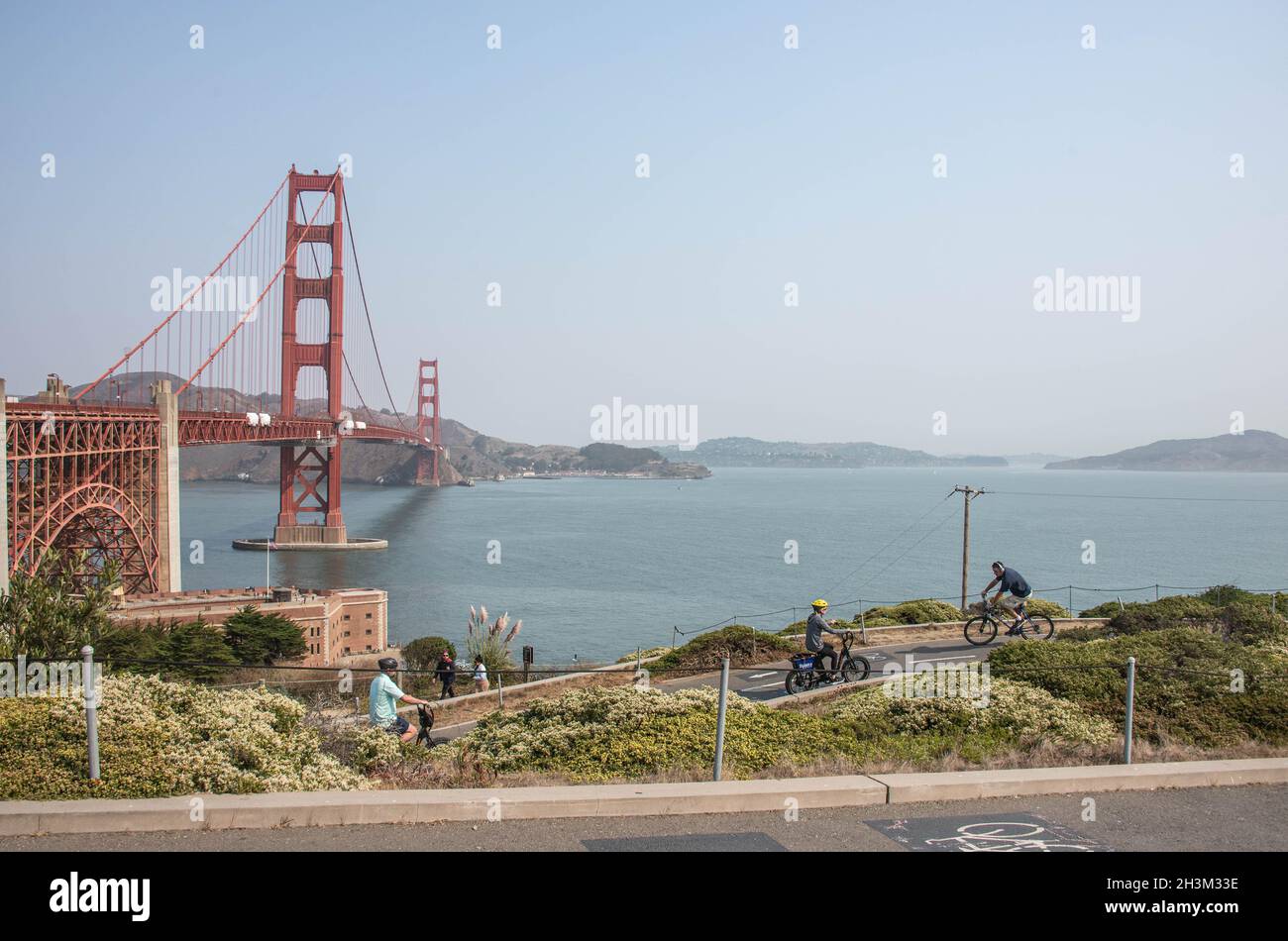 Golden gate postcard viewpoint hi-res stock photography and images - Alamy
