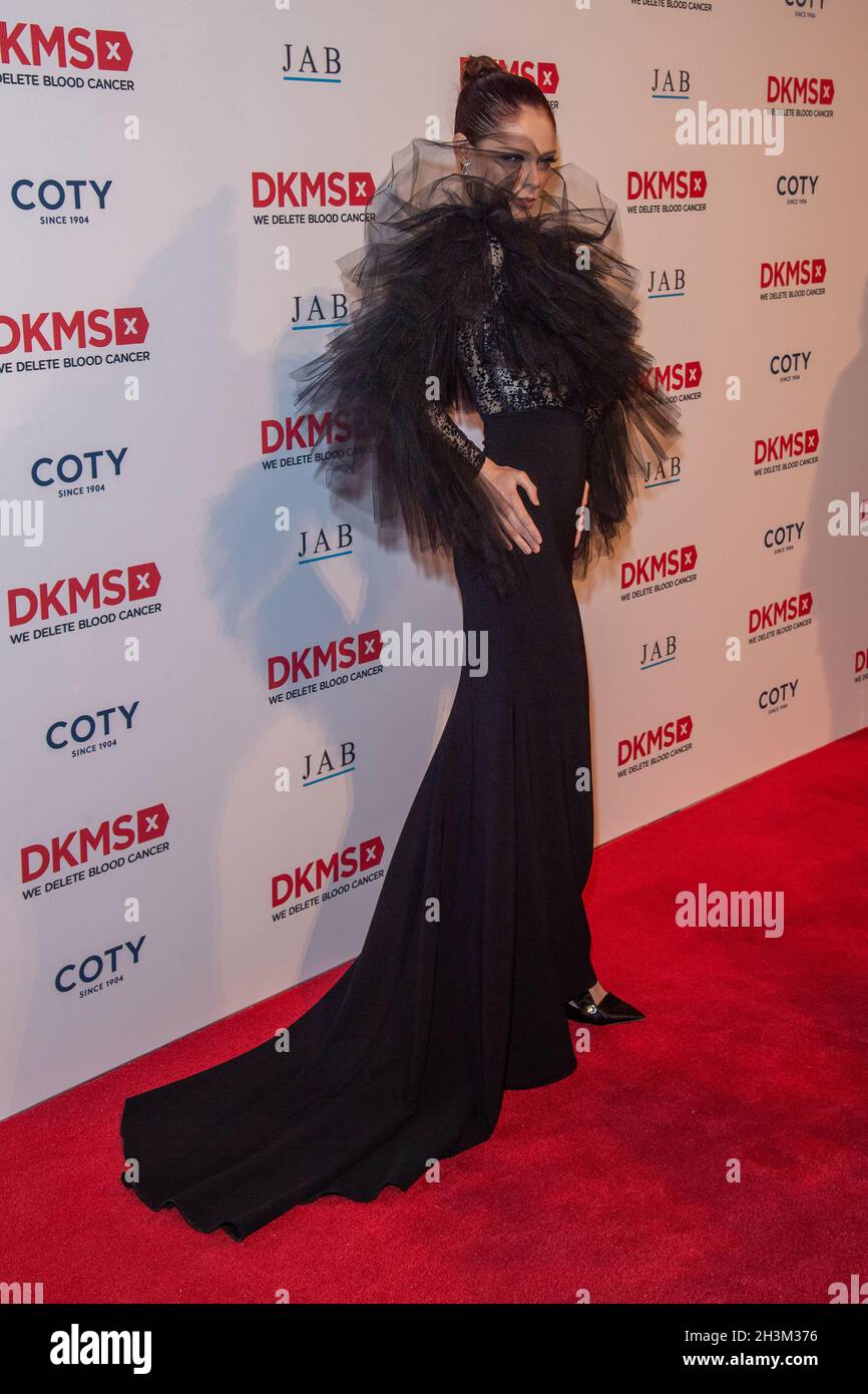New York, United States. 28th Oct, 2021. Coco Rocha attends the DKMS ...