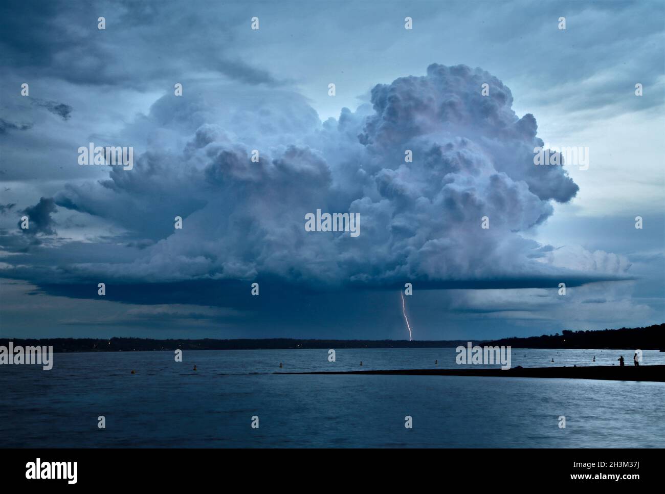 Prairie Storm Clouds Canada Stock Photo - Alamy