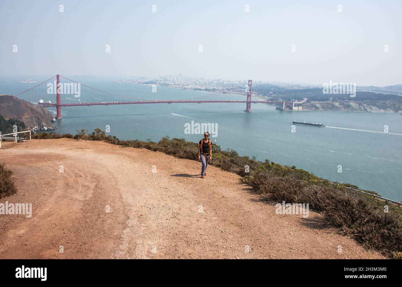 Golden gate postcard viewpoint hi-res stock photography and images - Alamy