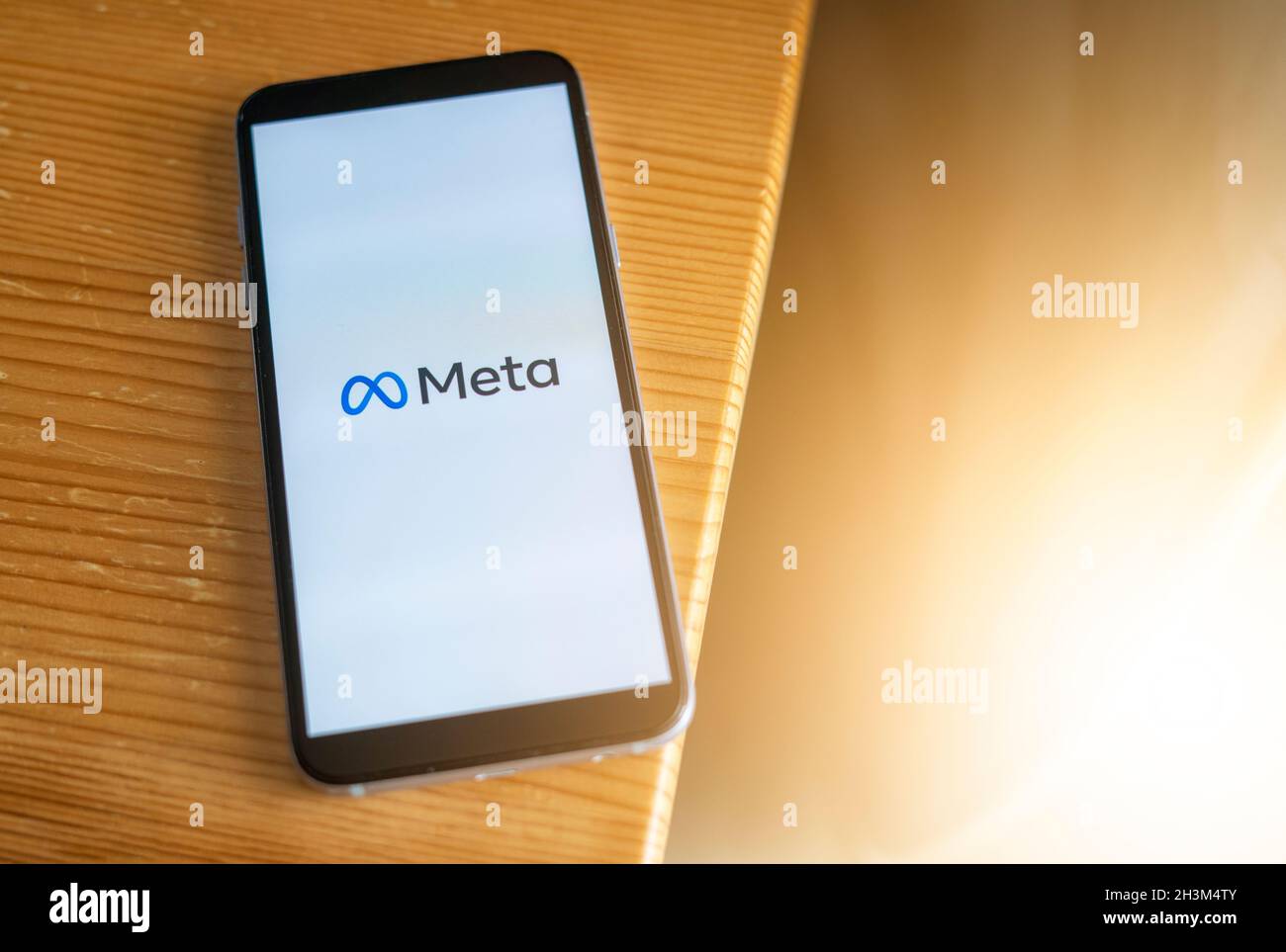 California, United States. Oct 28, 2021: Meta, Facebook rebrand concept ...