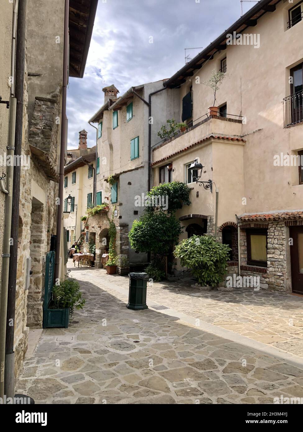 Streets of Grado, Italy Stock Photo - Alamy