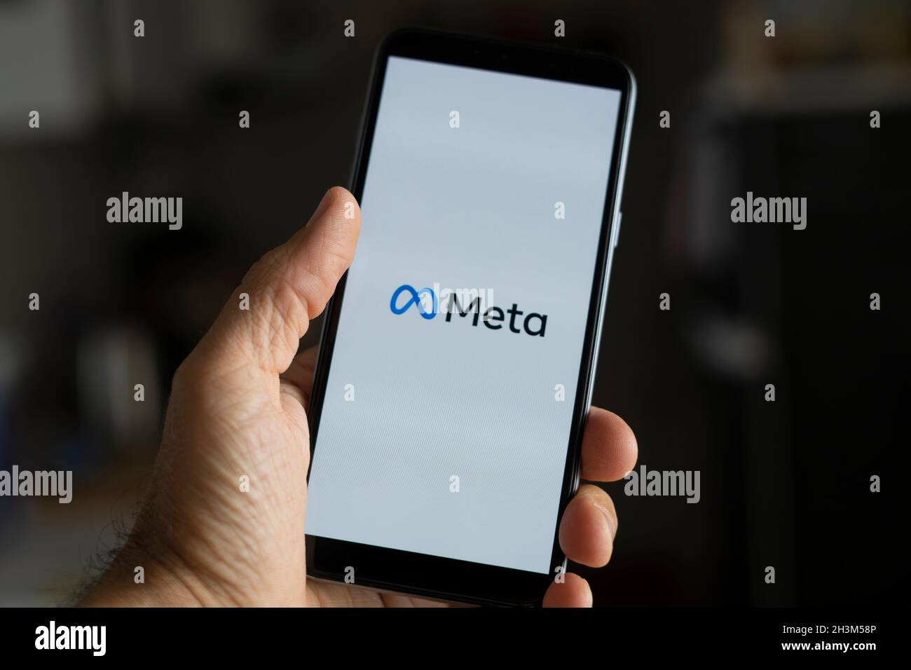 California, United States. Oct 28, 2021: Meta, Facebook rebrand concept ...