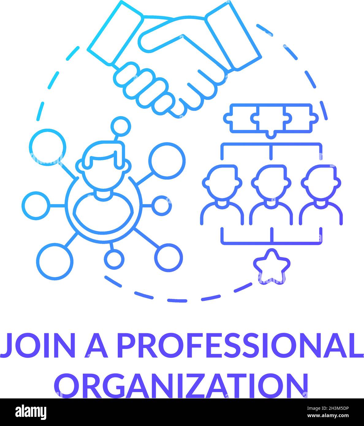 Association advancement Stock Vector Images - Alamy