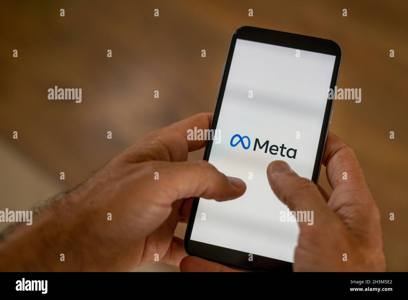 California, United States. Oct 28, 2021: Meta, Facebook rebrand concept ...