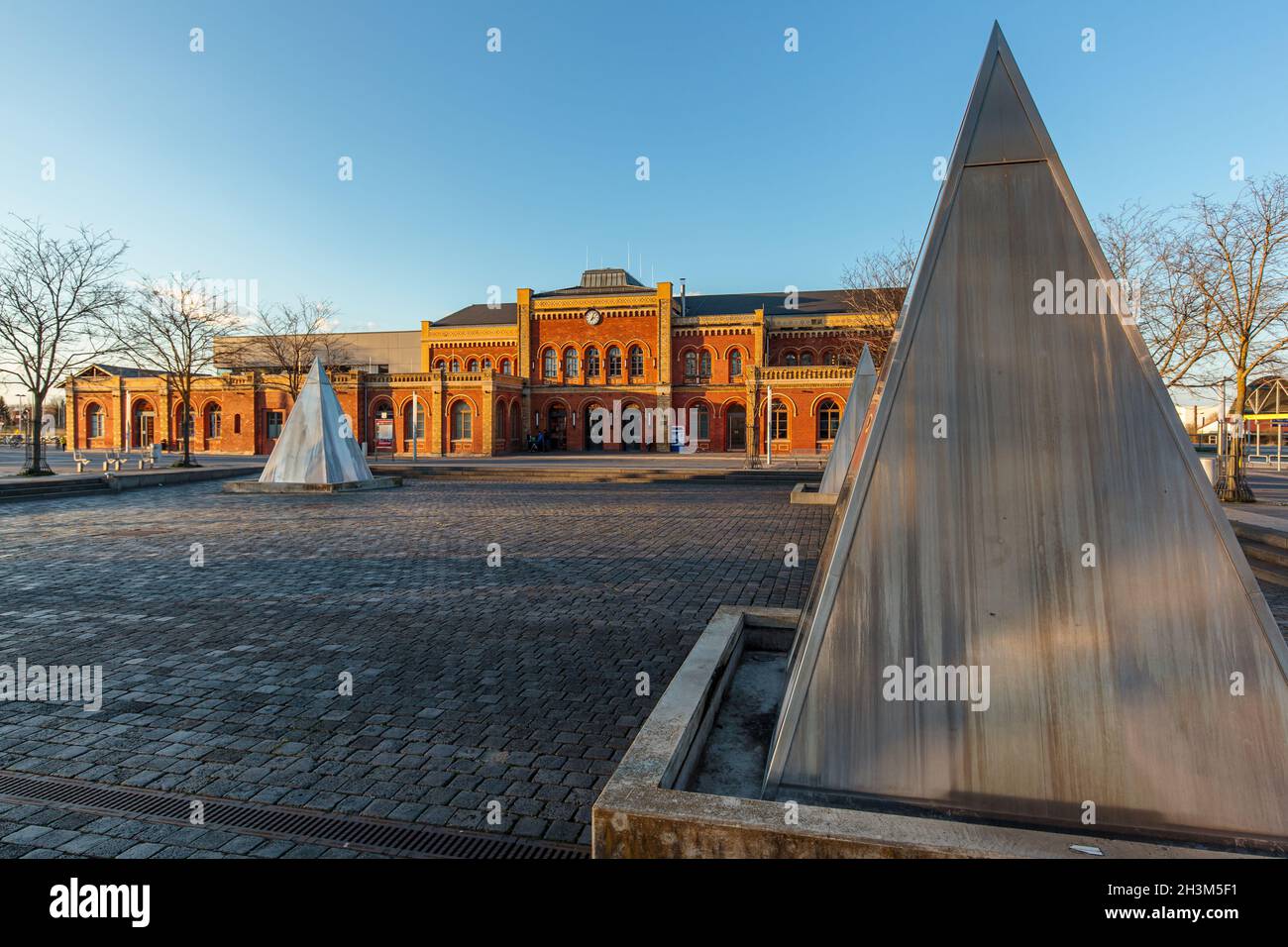 Impressions from Halberstadt train station Stock Photo - Alamy
