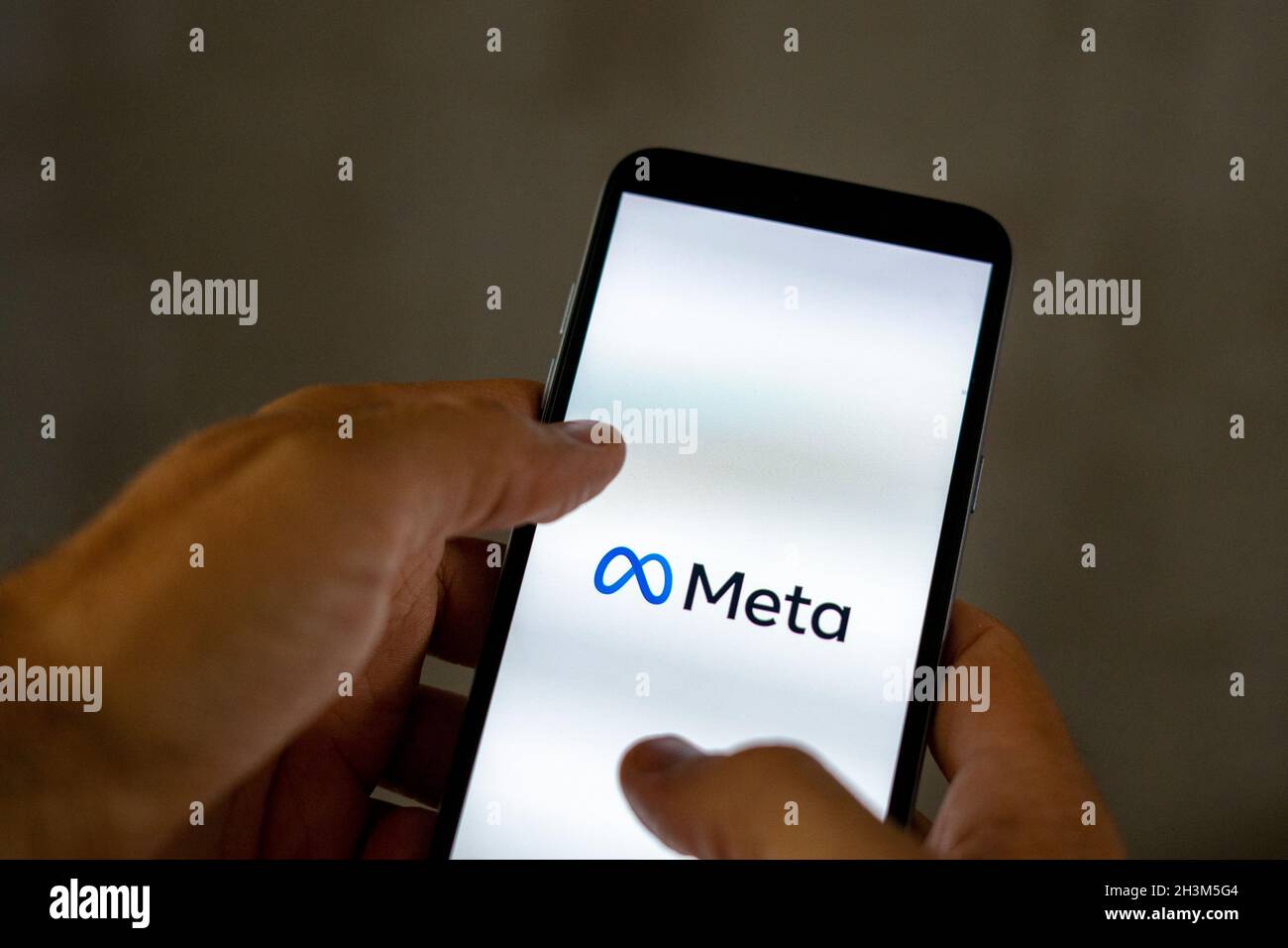 California, United States. Oct 28, 2021: Meta, Facebook rebrand concept ...