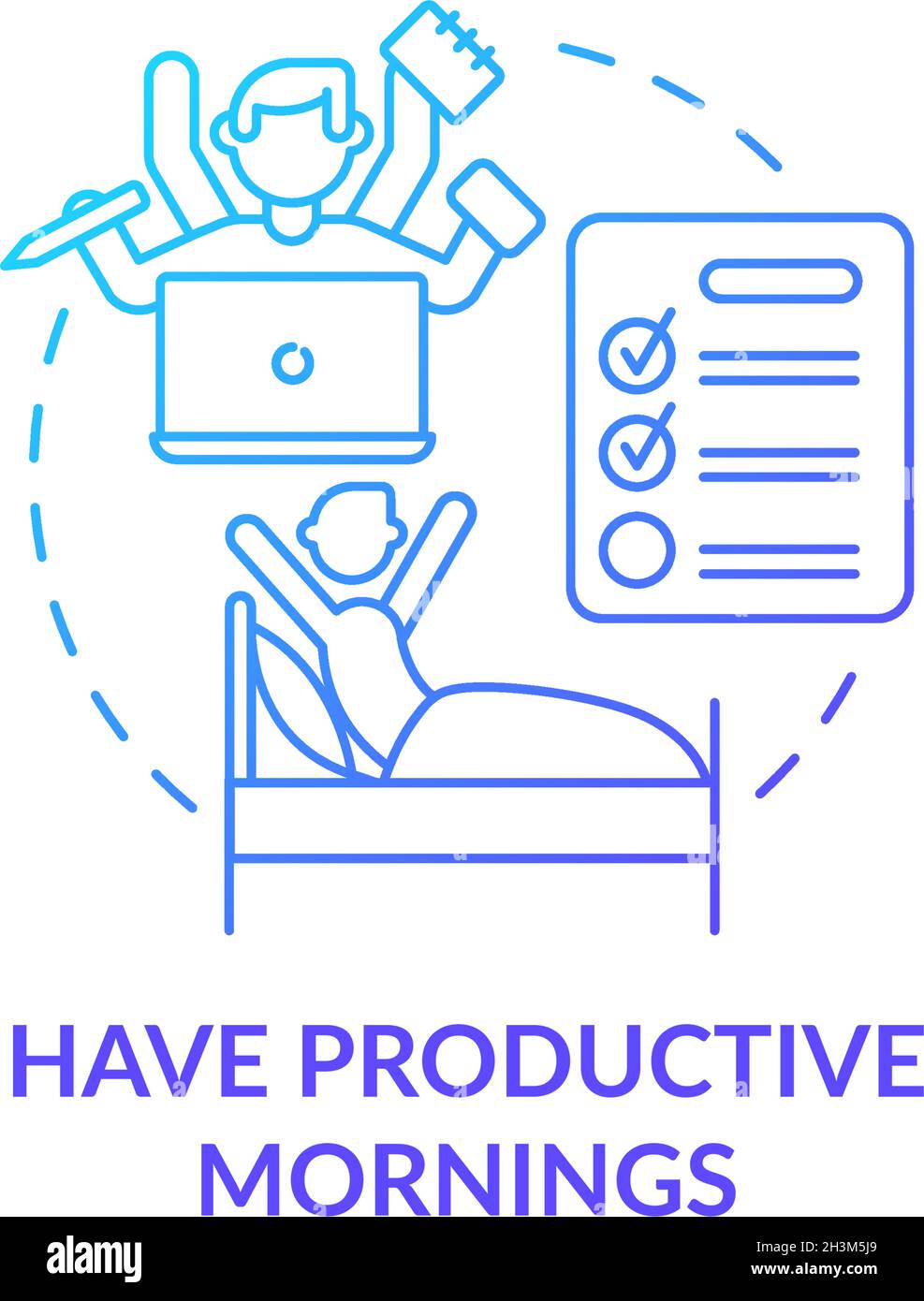 Productive day not animal Stock Vector Images - Alamy